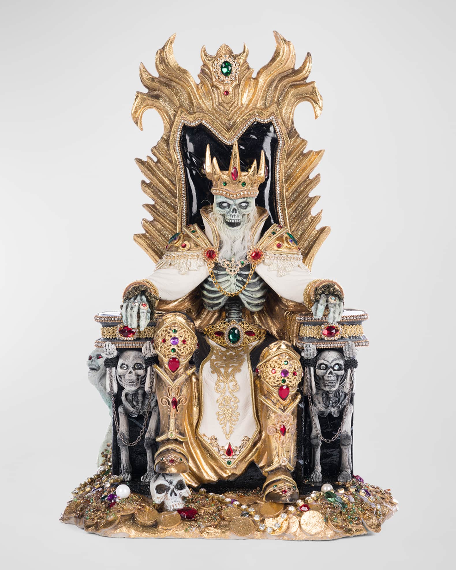 Katherine's Collection Captain Skully Swashbuckler Pirate King in Chair ...