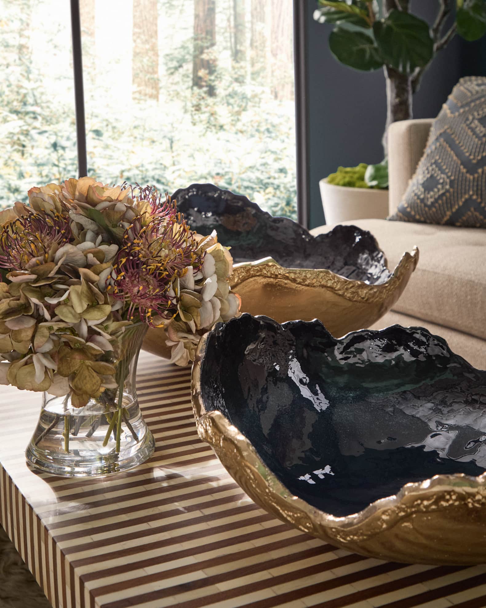 John-Richard Collection Mossey Garden 12" Faux Floral Arrangement in ...