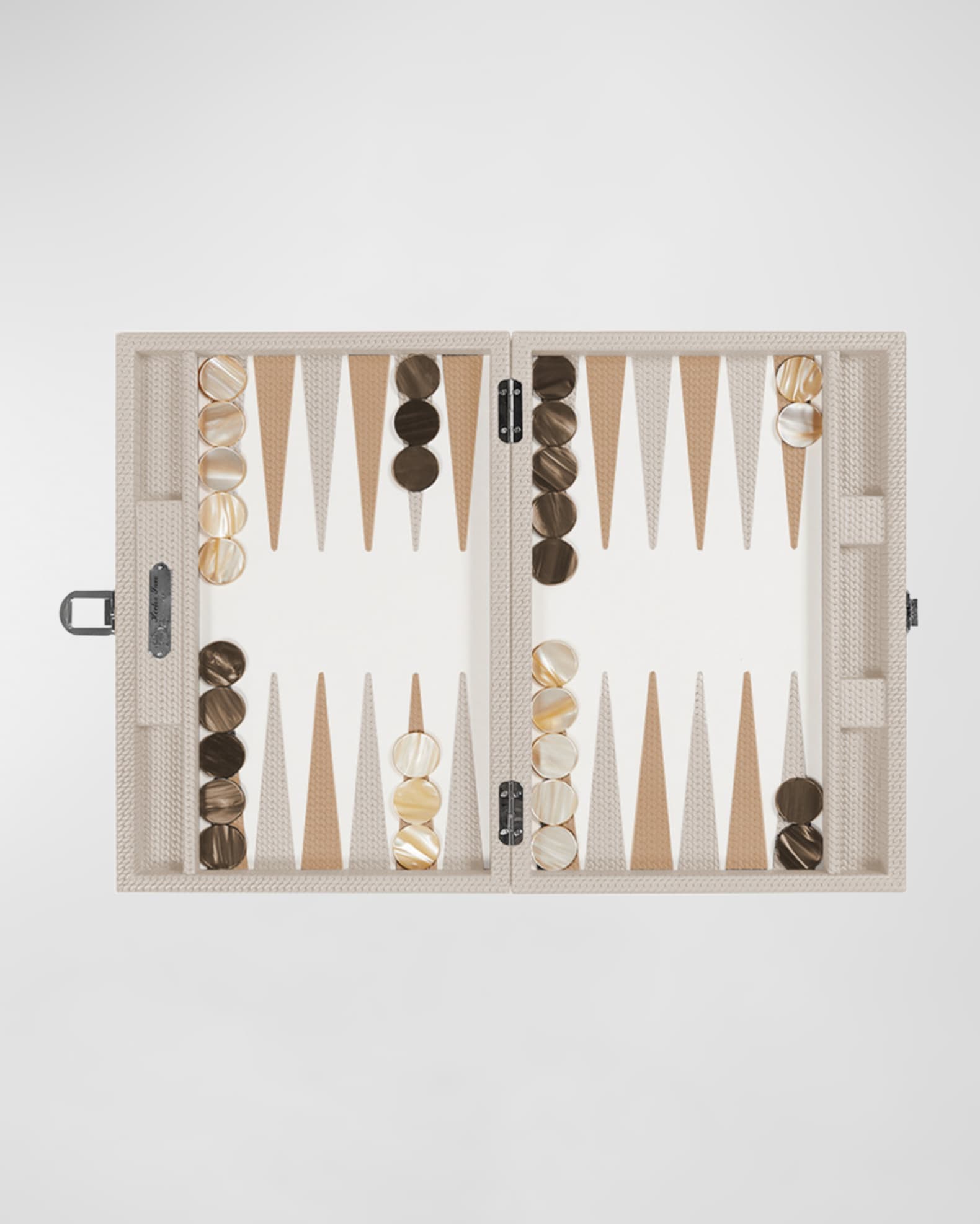 Hector Saxe Gabin Medium Backgammon Set | Horchow