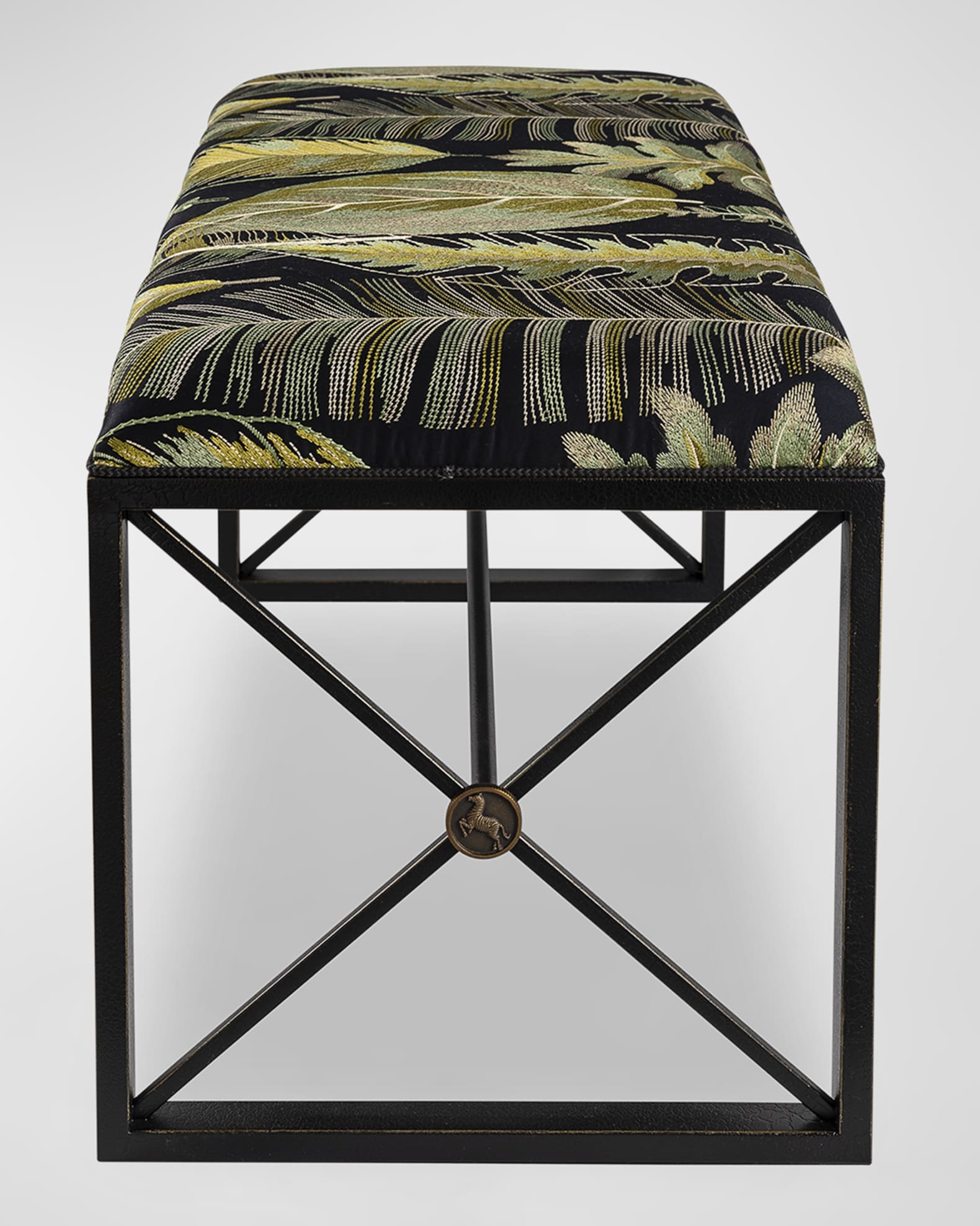 Port 68 Medallion Forest Bench | Horchow
