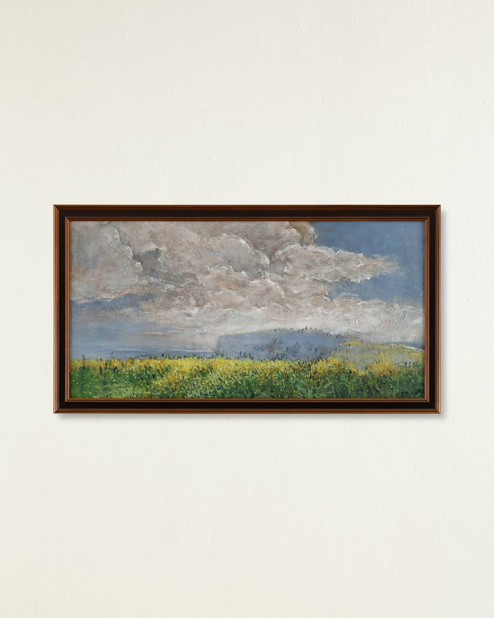 John-Richard Collection Billowing Cloudscape II Original Painting by ...
