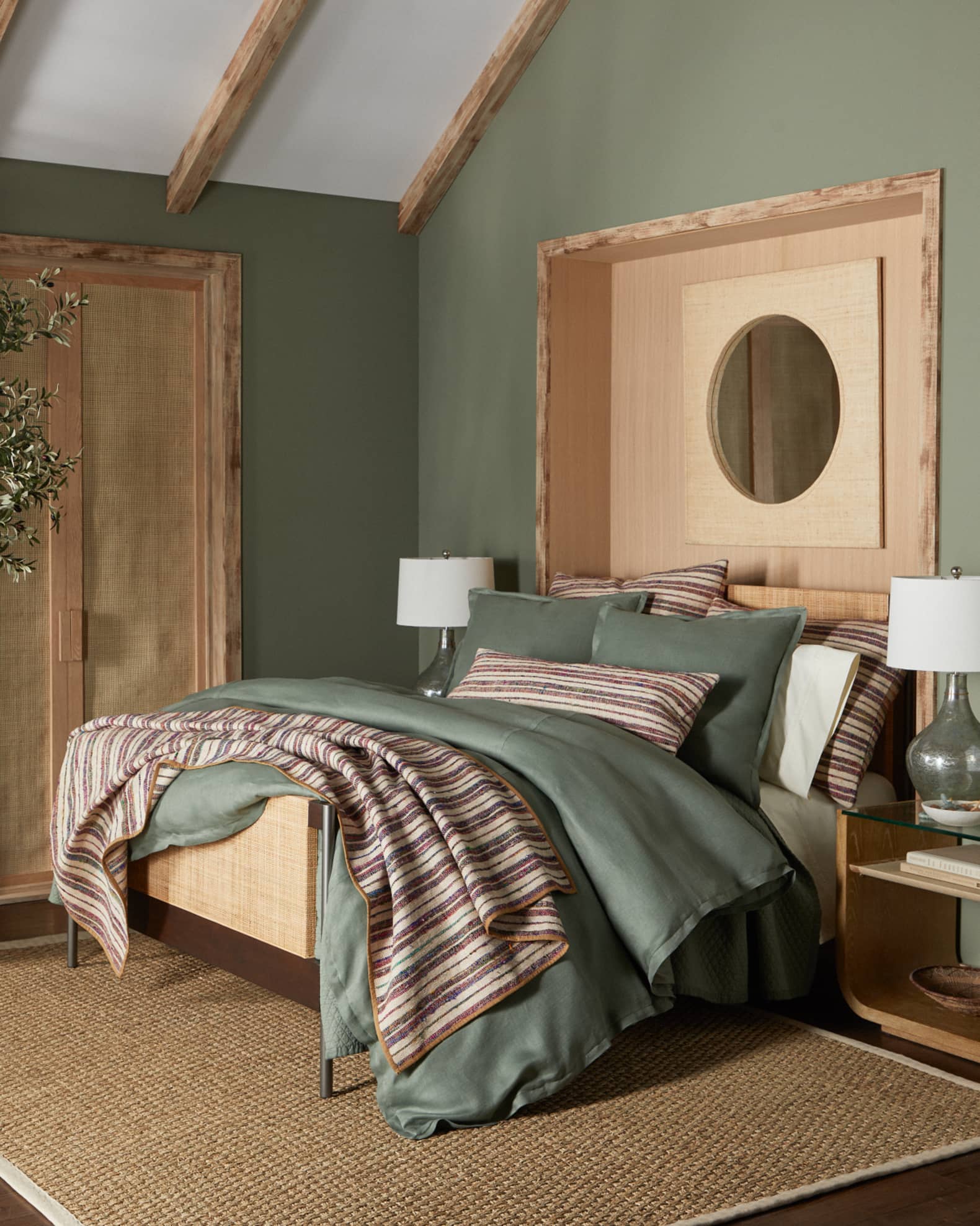 Lili Alessandra Terra Thunder European Sham | Horchow