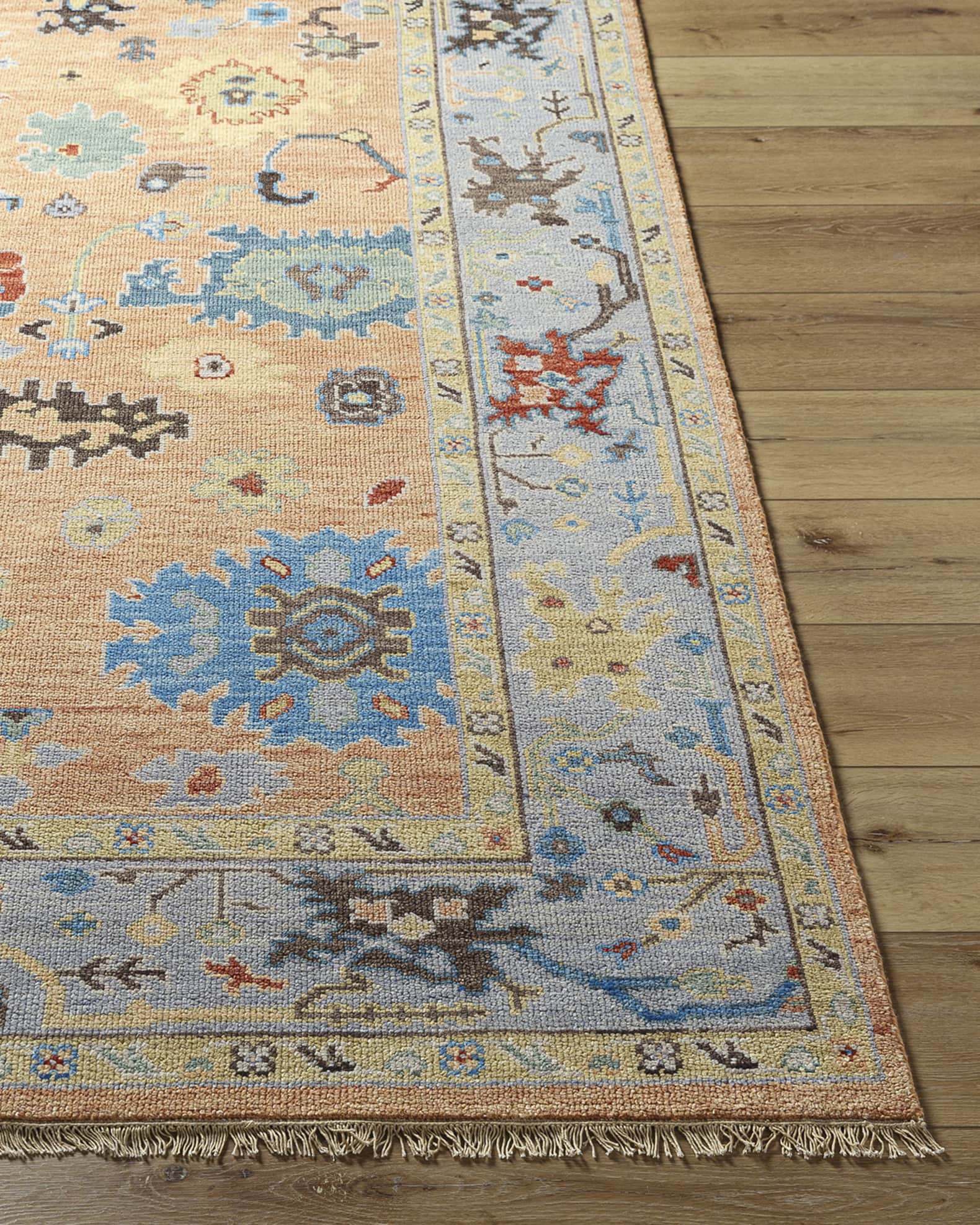 Surya Rugs Sumela Hand-Knotted Rug, 3' x 12' | Horchow