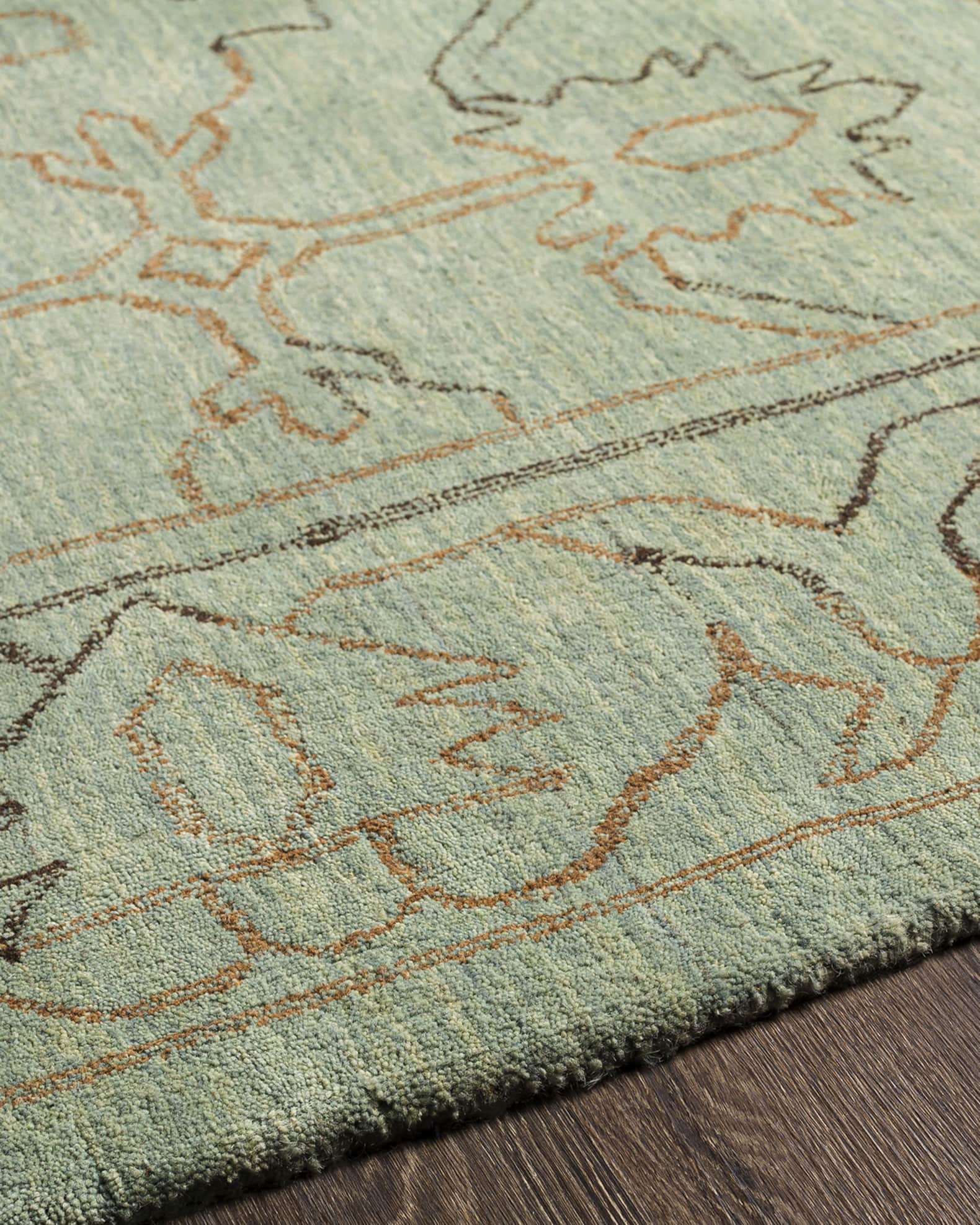 Surya Rugs Wilmington Hand-Knotted Rug, 8' x 10' | Horchow