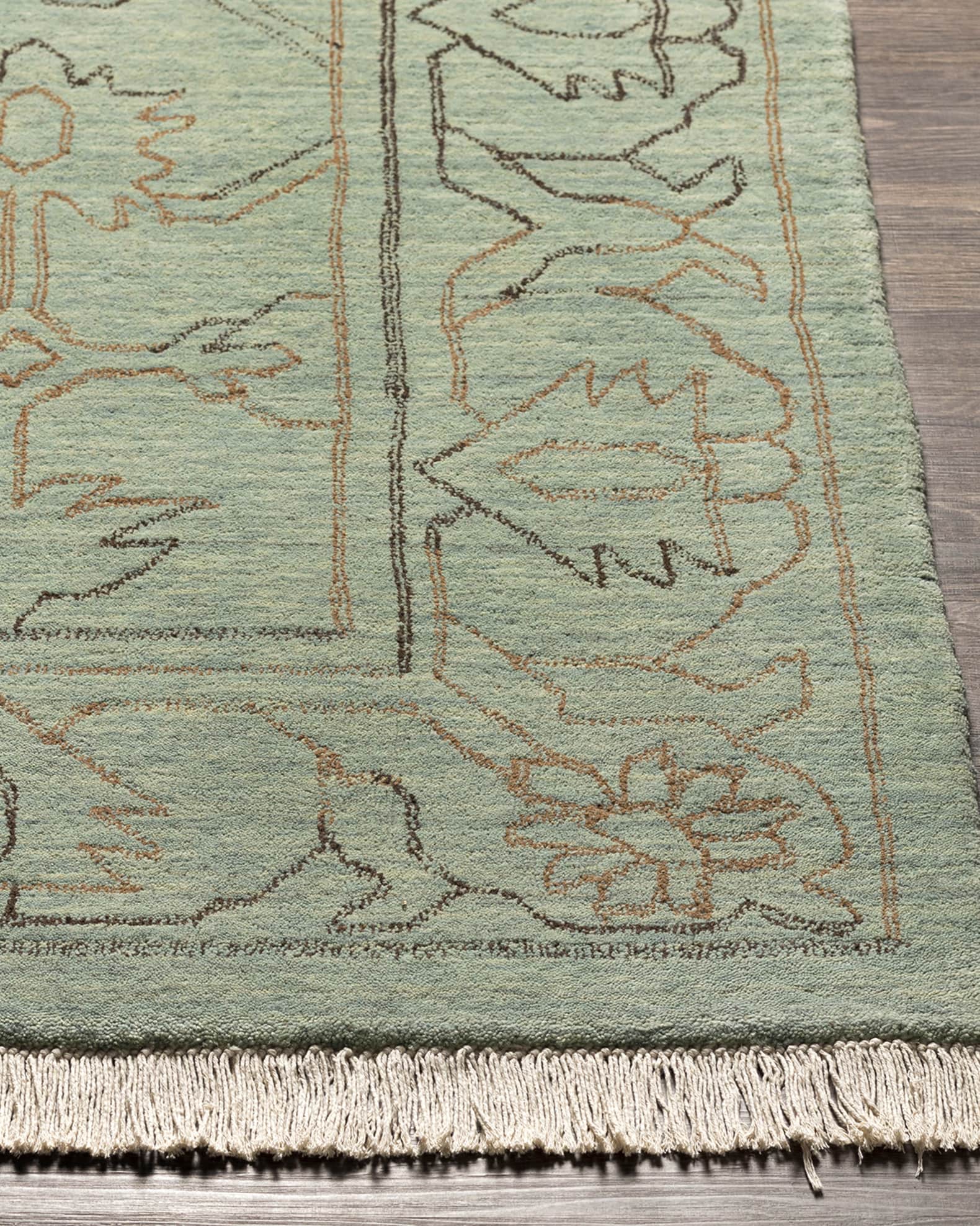 Surya Rugs Wilmington Hand-Knotted Rug, 9' x 13' | Horchow