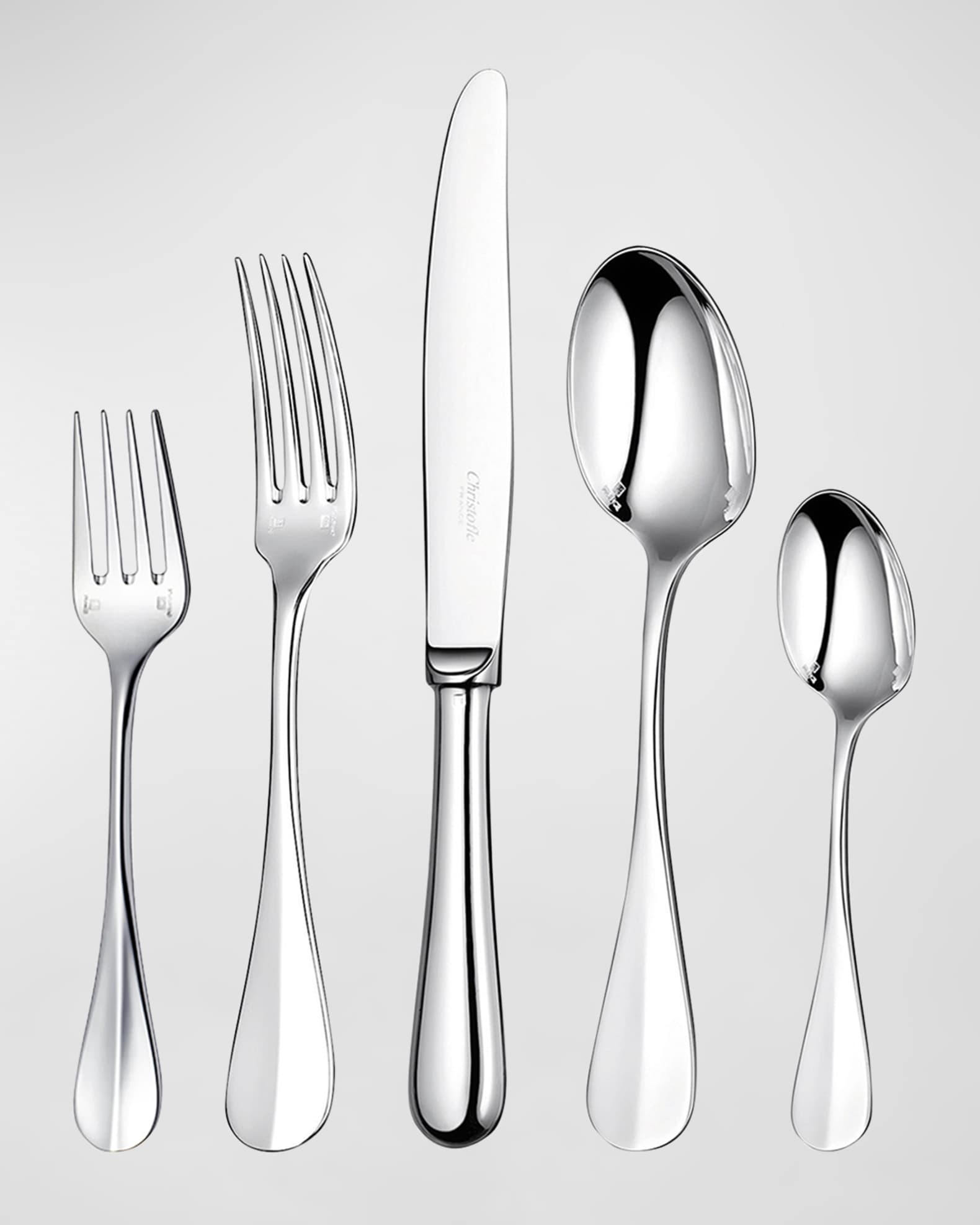 Christofle Fidelio 5-Piece Silver-Plated Flatware Place Setting | Horchow
