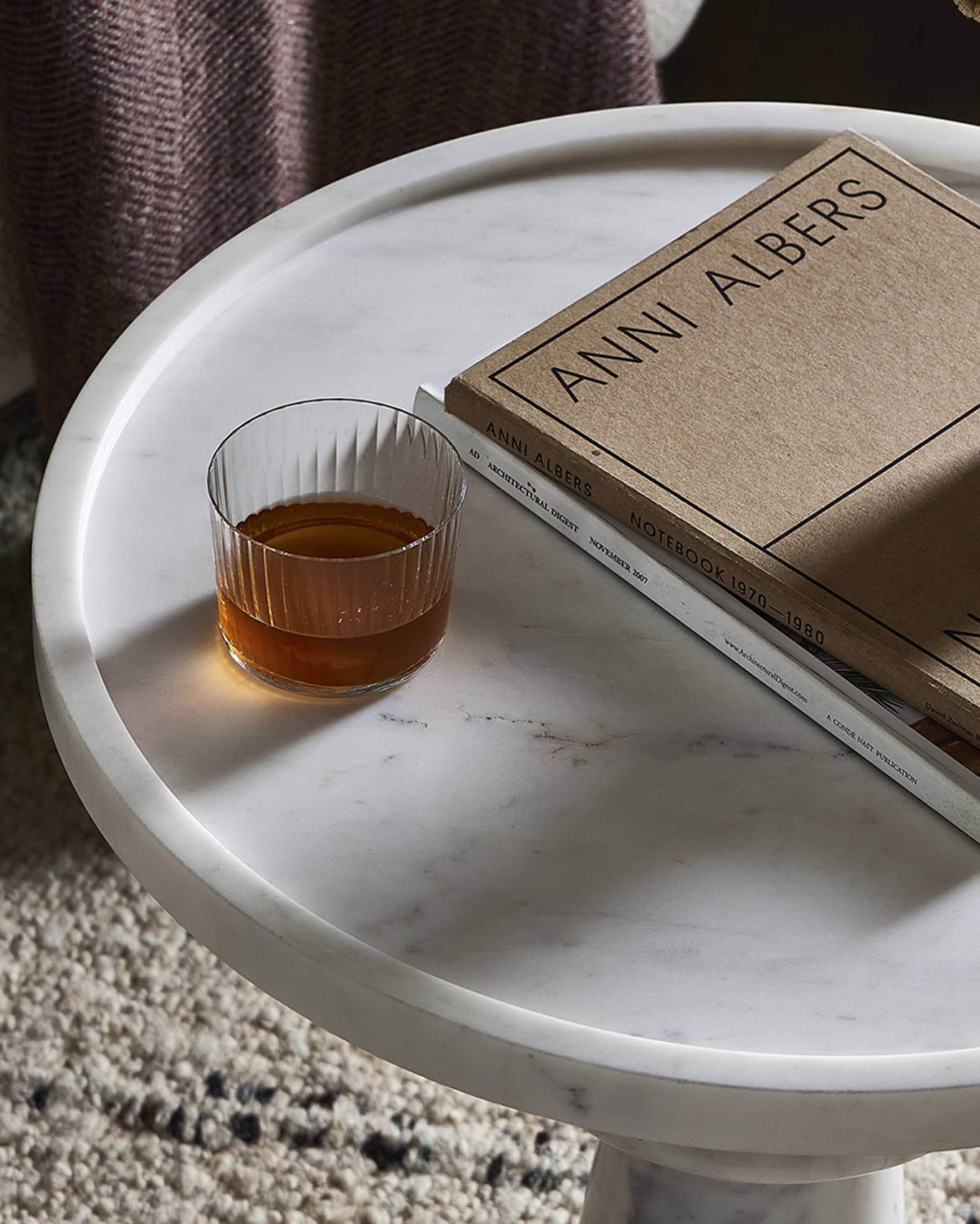 Four Hands Skylar Marble End Table | Horchow