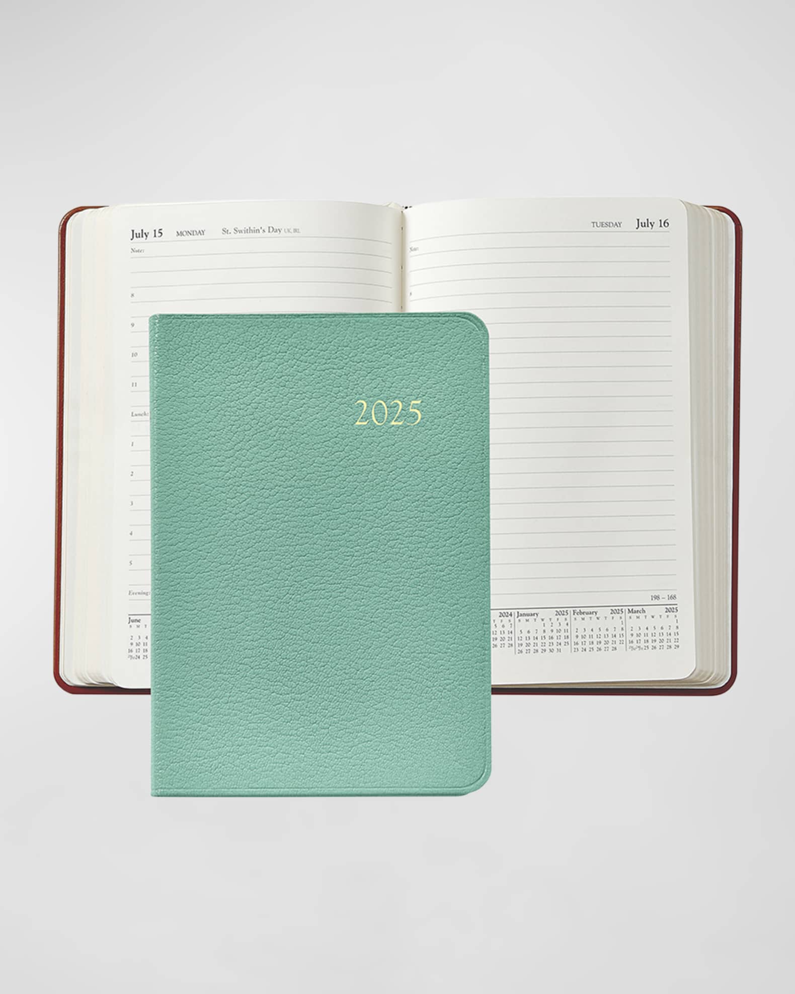 Graphic Image 2025 Leather Daily Journal, Personalized | Horchow