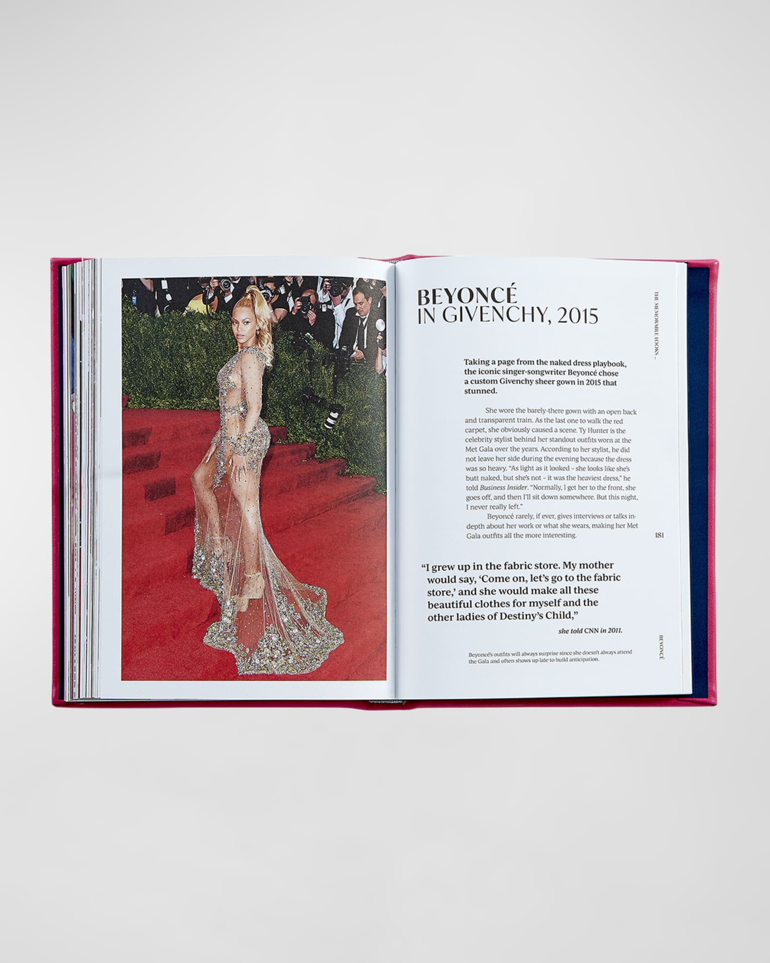 Graphic Image "Fashion's Big Night Out: A Met Gala Lookbook" Leather ...