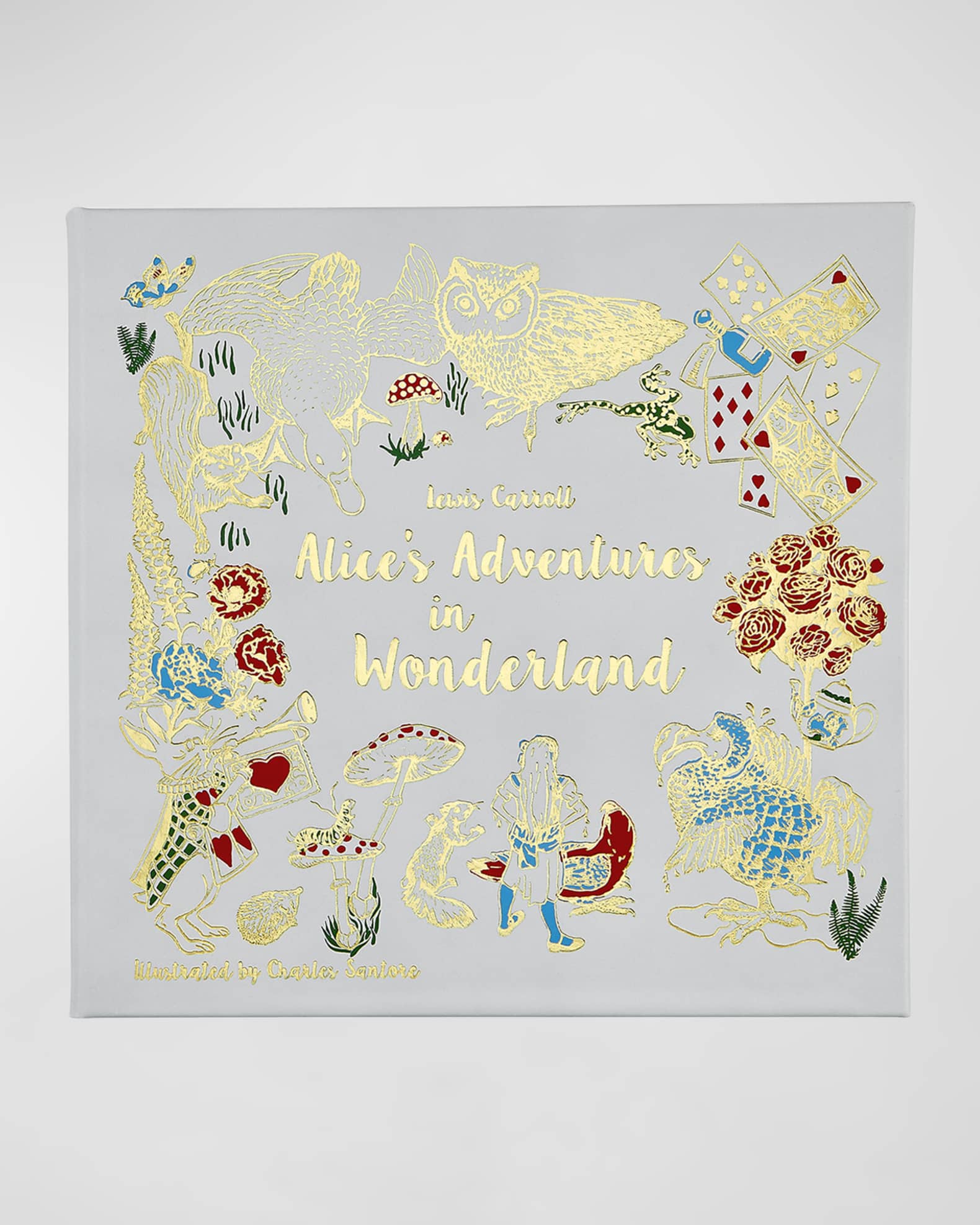 Graphic Image "Alice's Adventures in Wonderland" Leather-Bound Book by ...