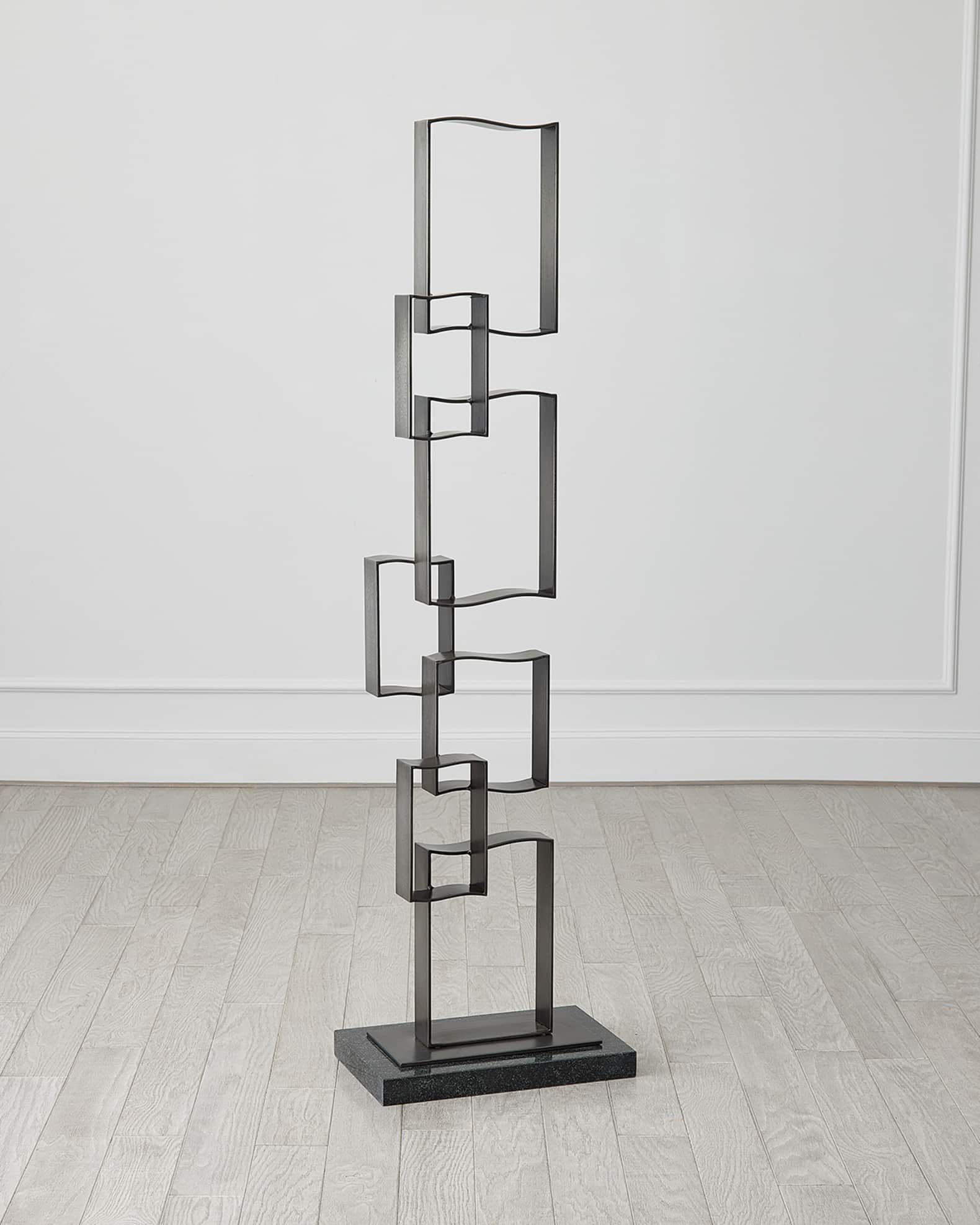 Global Views Bent Square Sculpture | Horchow