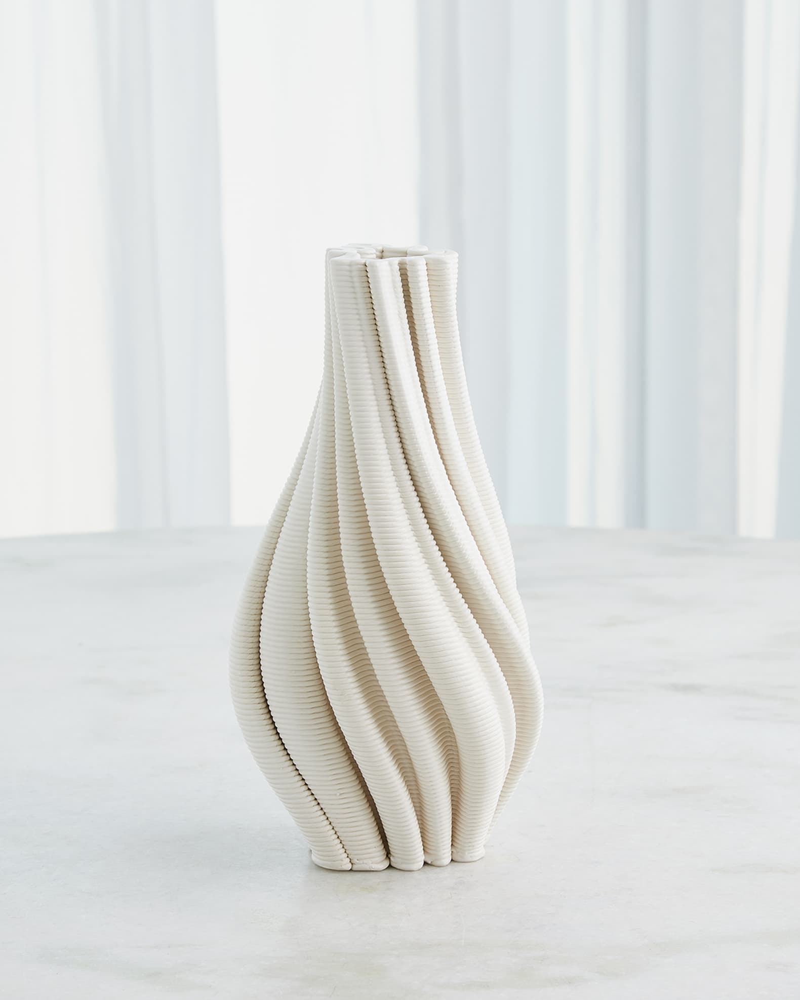 Global Views Twist Printed Vase | Horchow