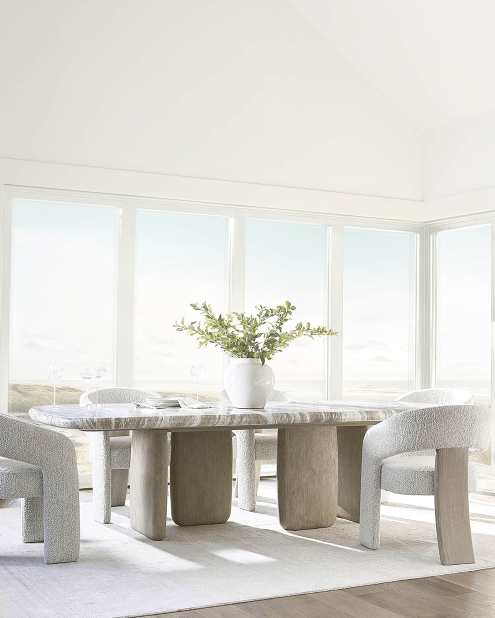 Bernhardt Arcadia Dining Table, 86" | Horchow