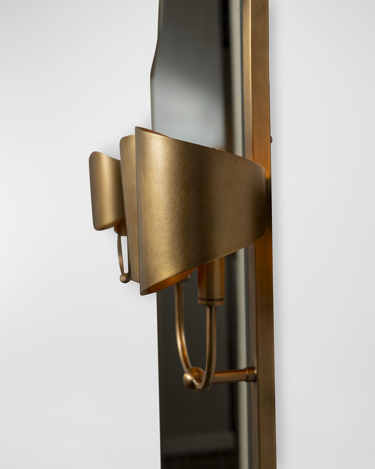 Port 68 Quinton Mirror with Sconces | Horchow