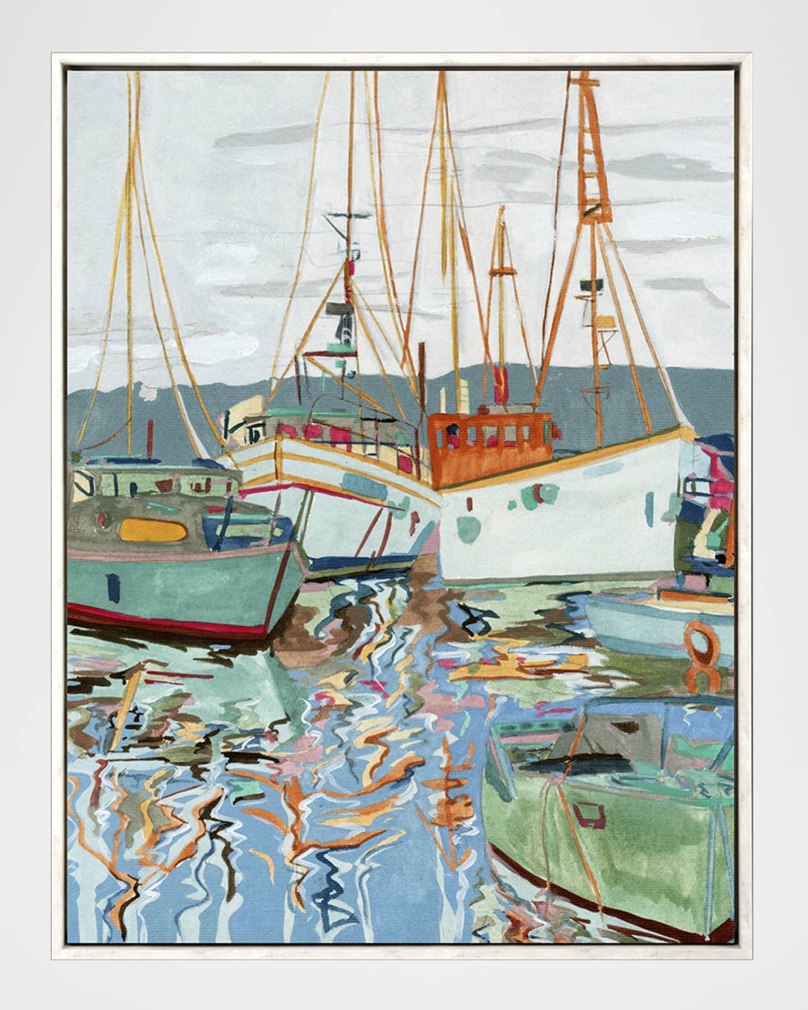 "Close to Shore I" Framed Giclee by Melissa Wang | Horchow