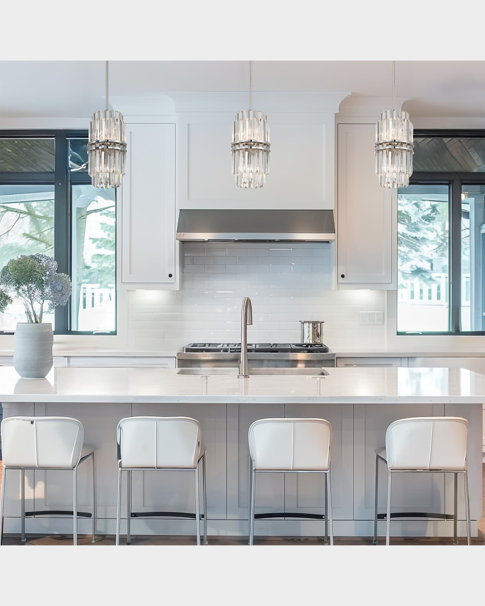 Crystorama Hayes 4-Light Pendant Chandelier | Horchow