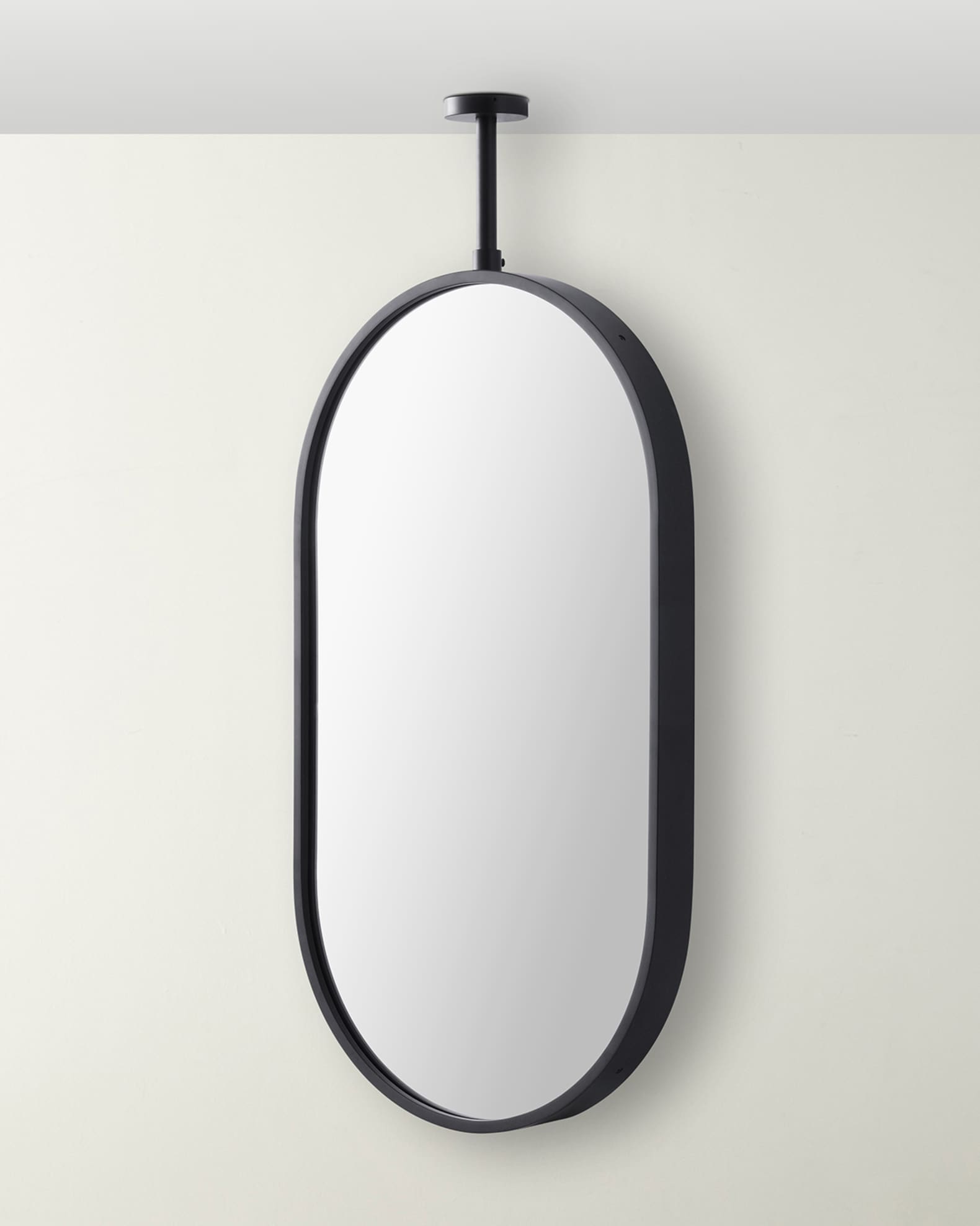 Mirror Home Oval Ceiling-Hanging Mirror, 48" | Horchow