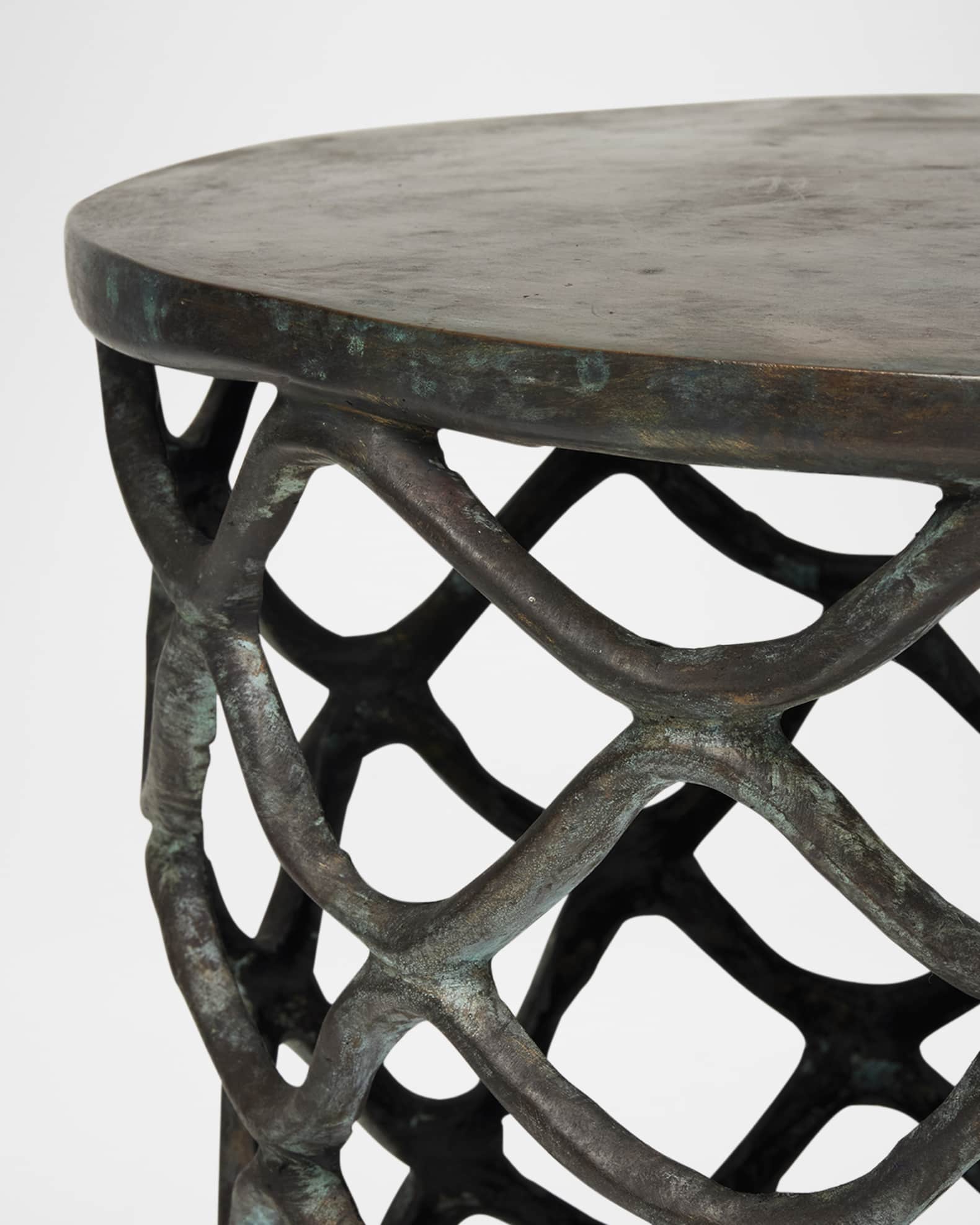 Interlude Home Lattice Accent Table | Horchow