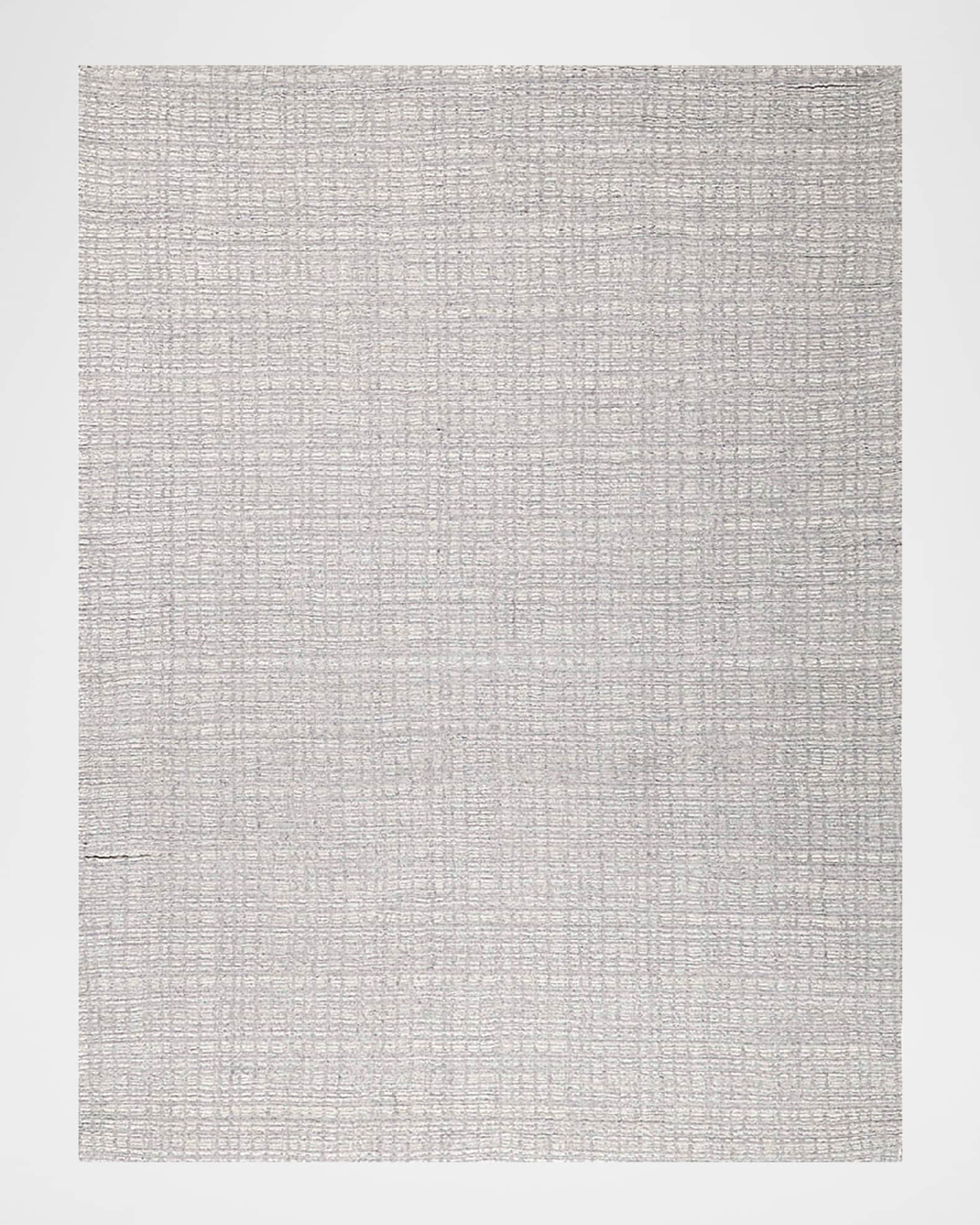 Exquisite Rugs Alpine Hand-Loomed Silver & Ivory Rug, 12' x 15' | Horchow