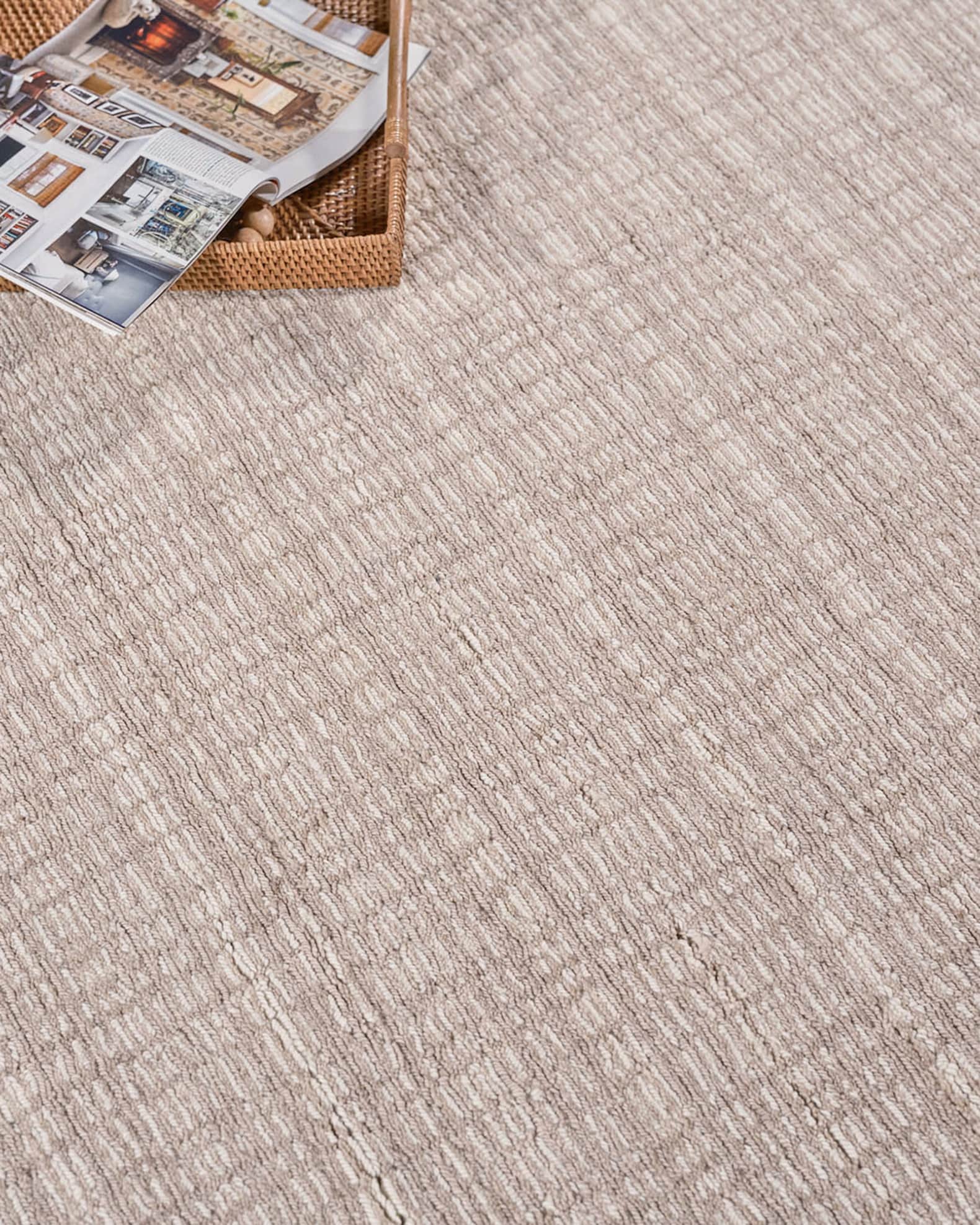 Exquisite Rugs Alpine Hand-Loomed Beige & Ivory Rug, 12' x 15' | Horchow