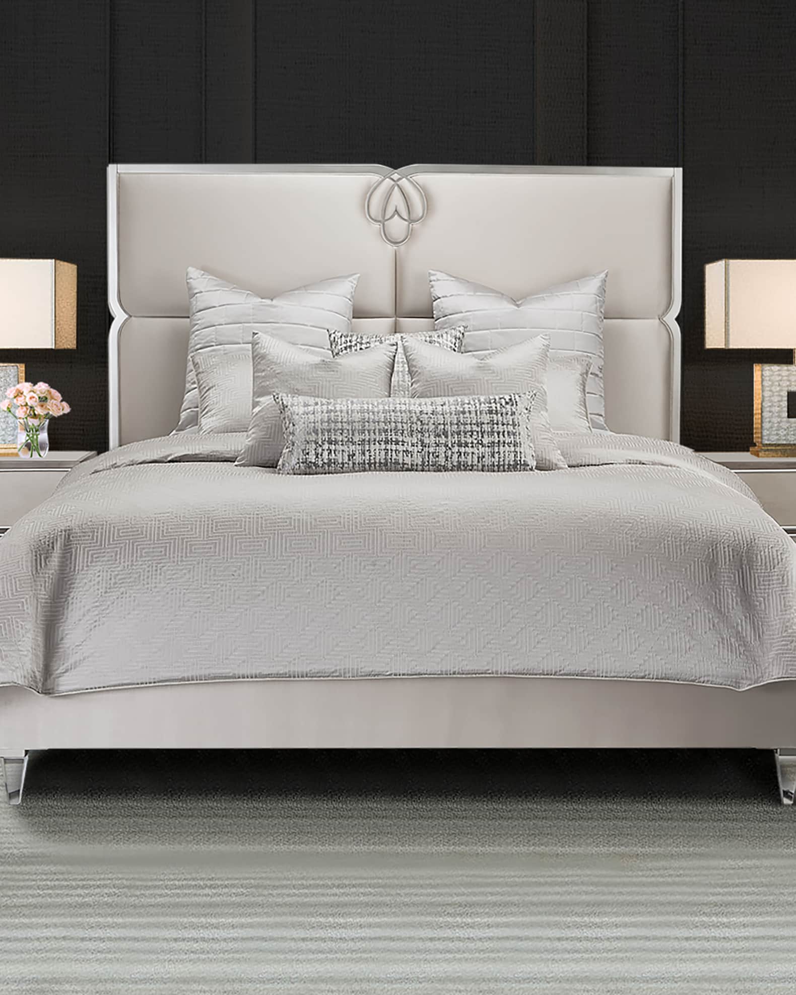 Michael Amini Casey 10-Piece King Comforter Set | Horchow