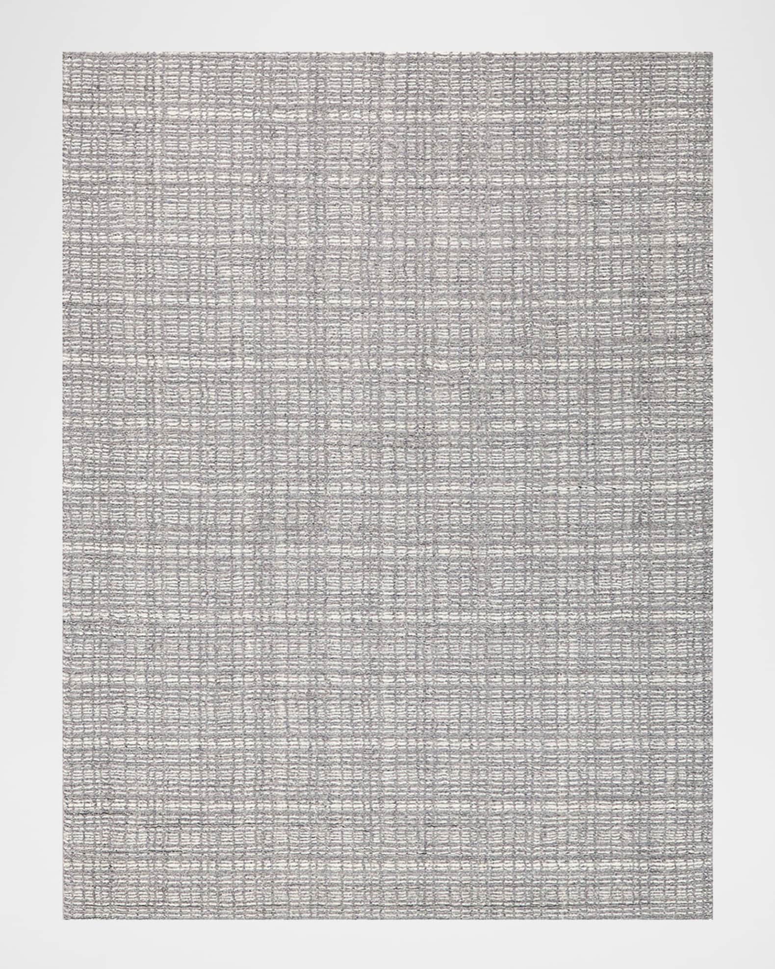 Exquisite Rugs Alpine Hand-Loomed Gray & Ivory Rug, 9' x 12' | Horchow