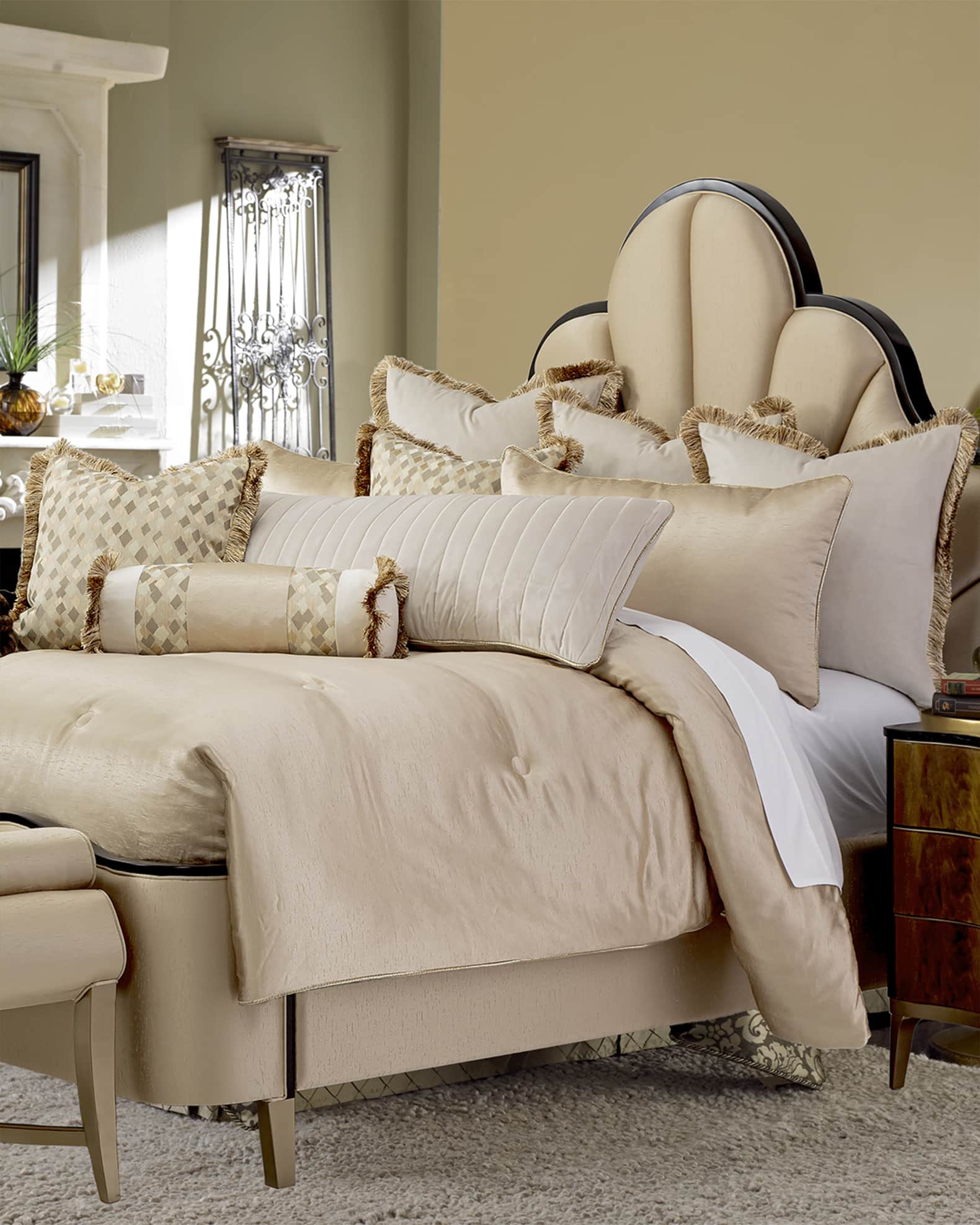 Michael Amini Somerset Manor 10 Piece King Comforter Set Horchow