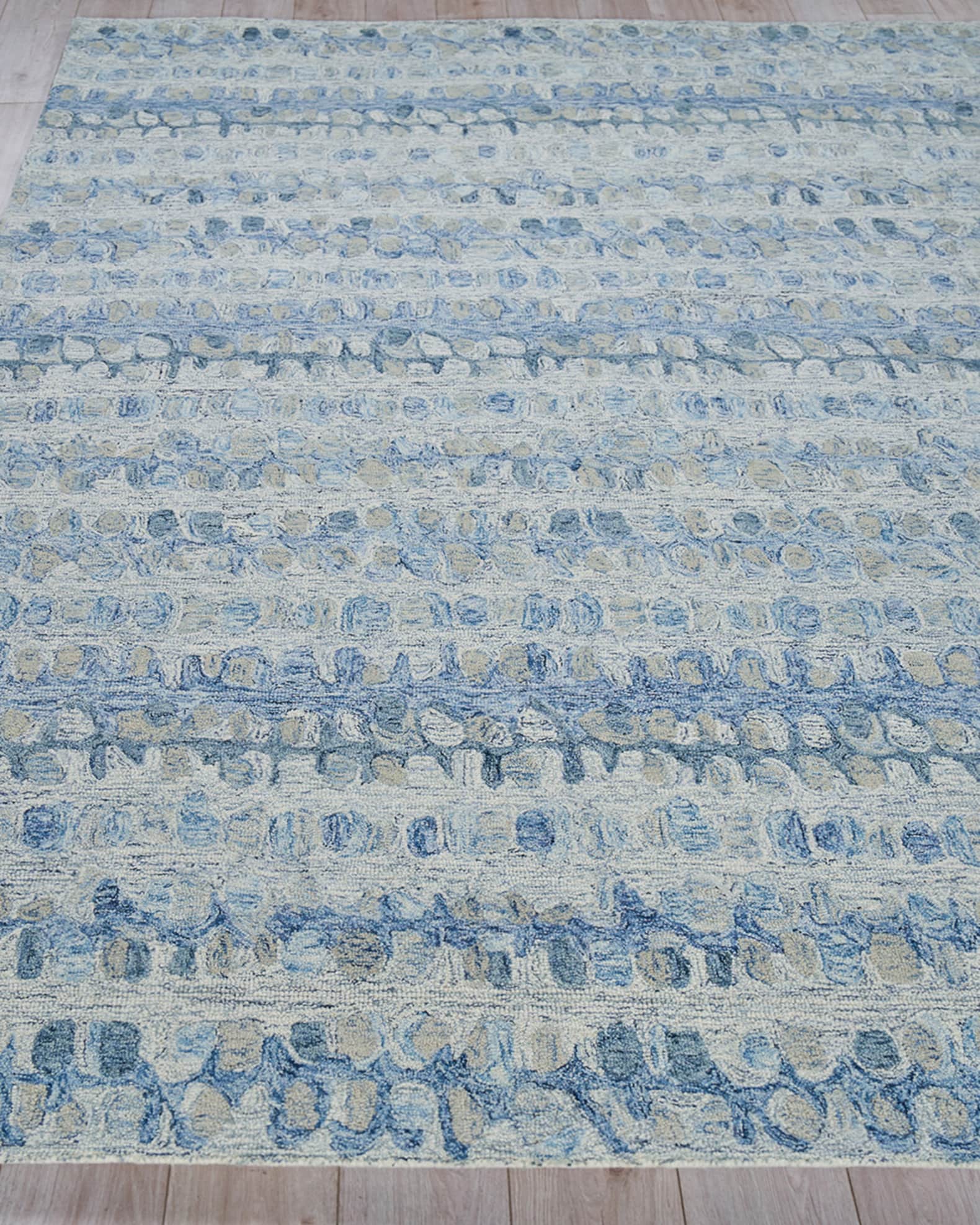 Exquisite Rugs Colorplay Hand-Tufted Navy Rug, 12' x 15' | Horchow