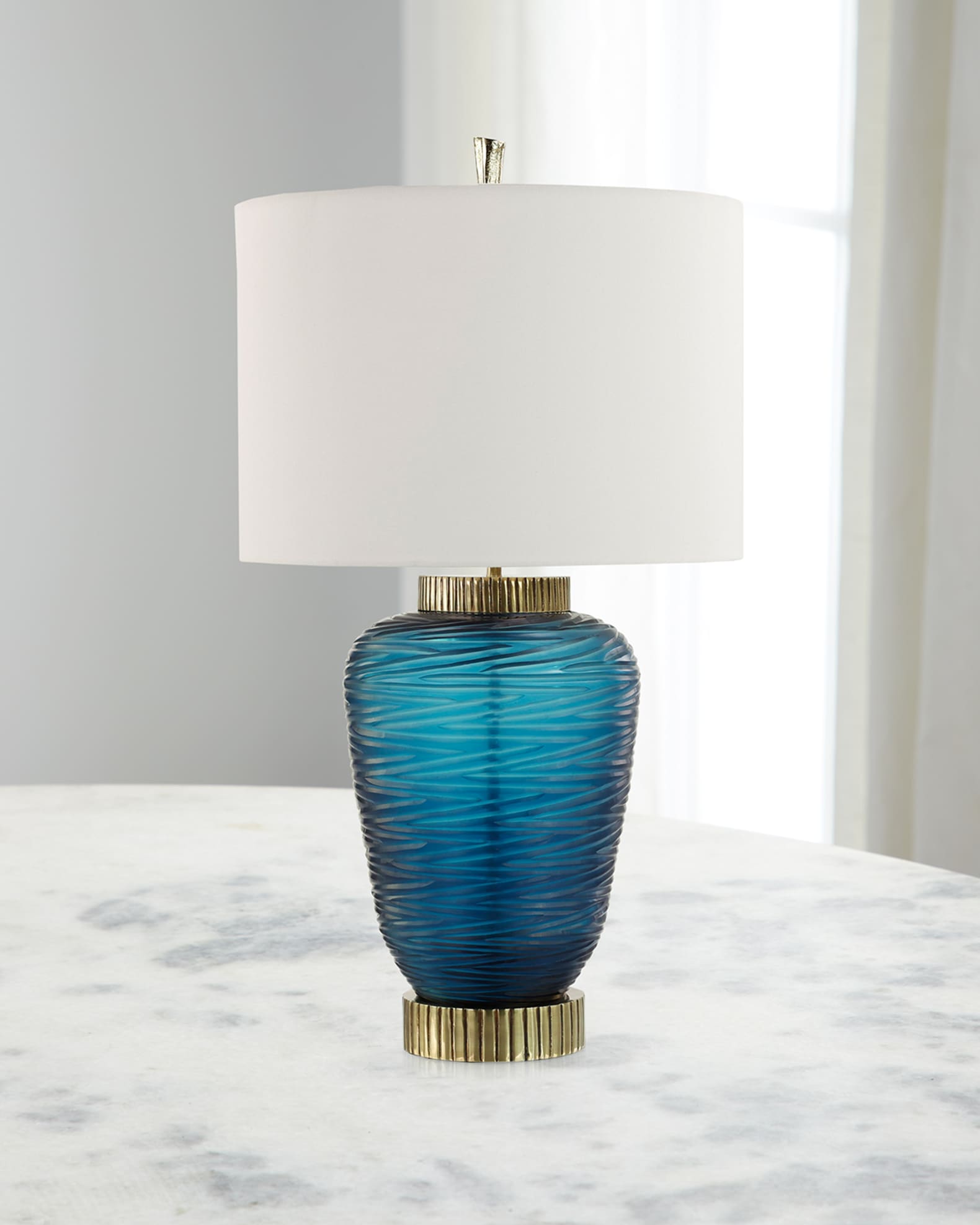 John-Richard Collection Cyclone 30" Table Lamp | Horchow