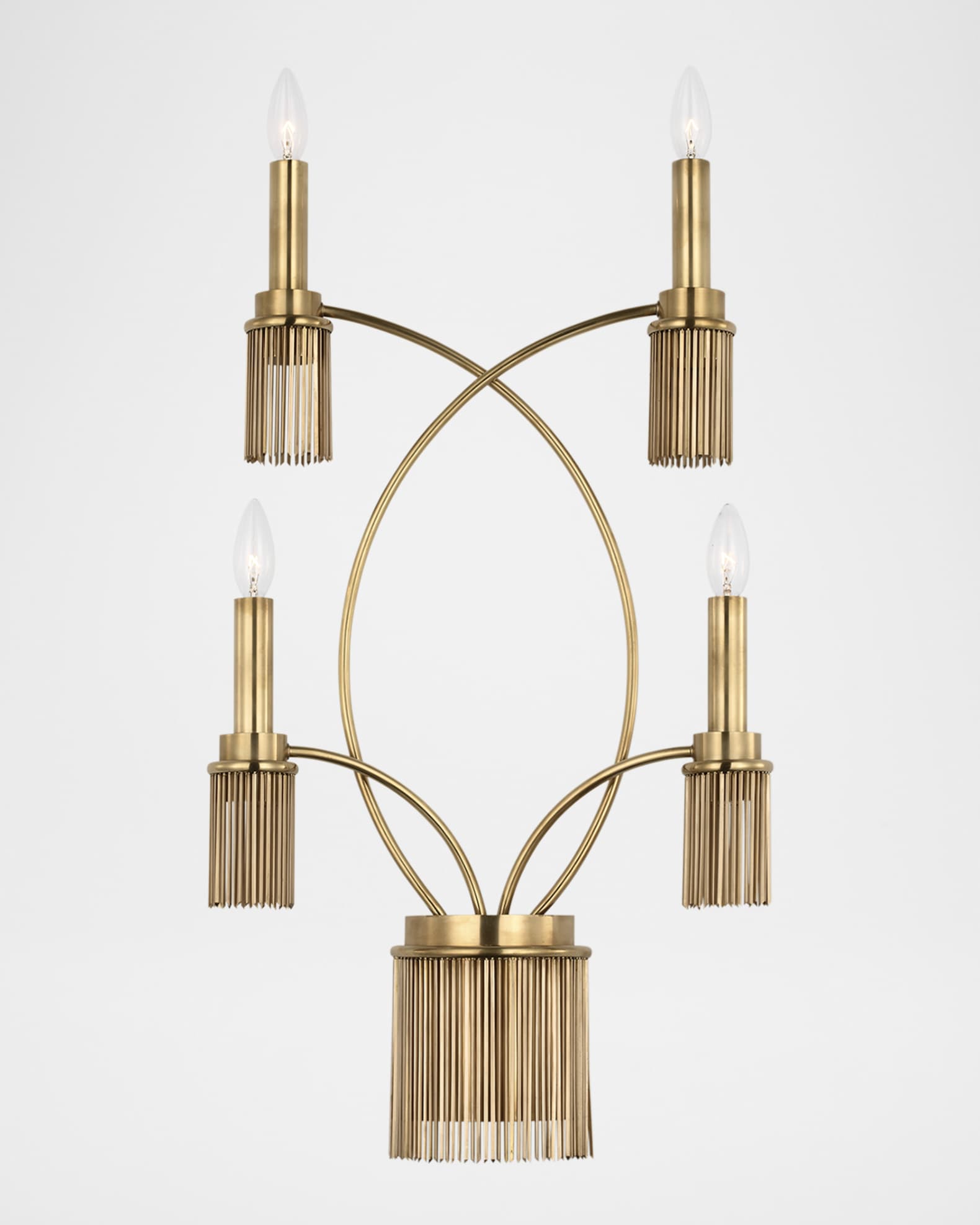 Visual Comfort Signature Sutton 30" 4-Light Wall Sconce by Fisher ...