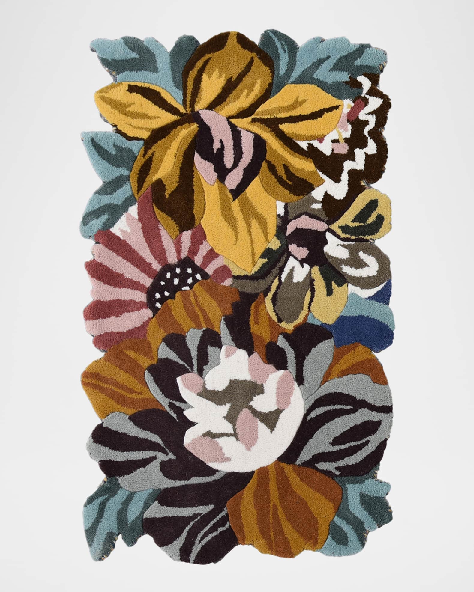 MacKenzie-Childs Milano Floral Rug, 2' x 4' | Horchow