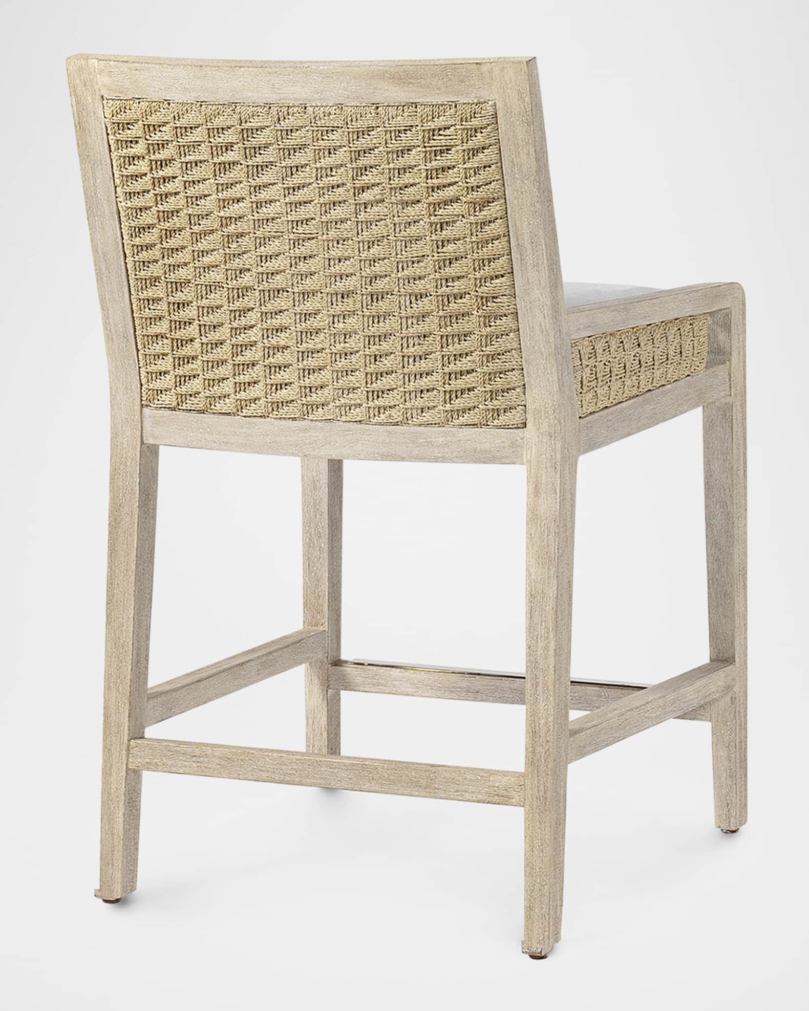 Palecek Fairwater Counter Stool, 24" | Horchow