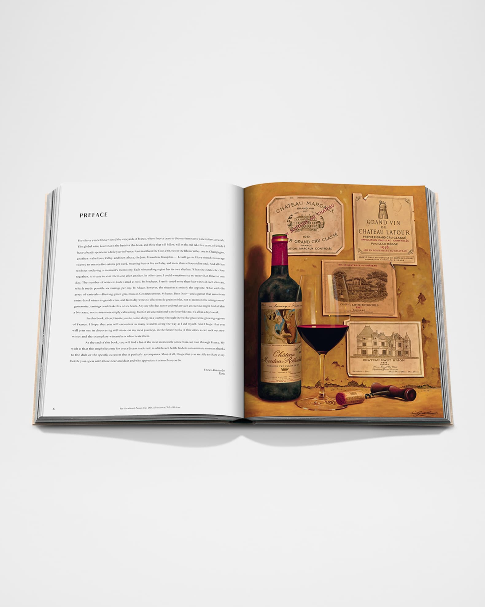 Assouline "Wine & Travel France" Book by Enrico Bernardo | Horchow