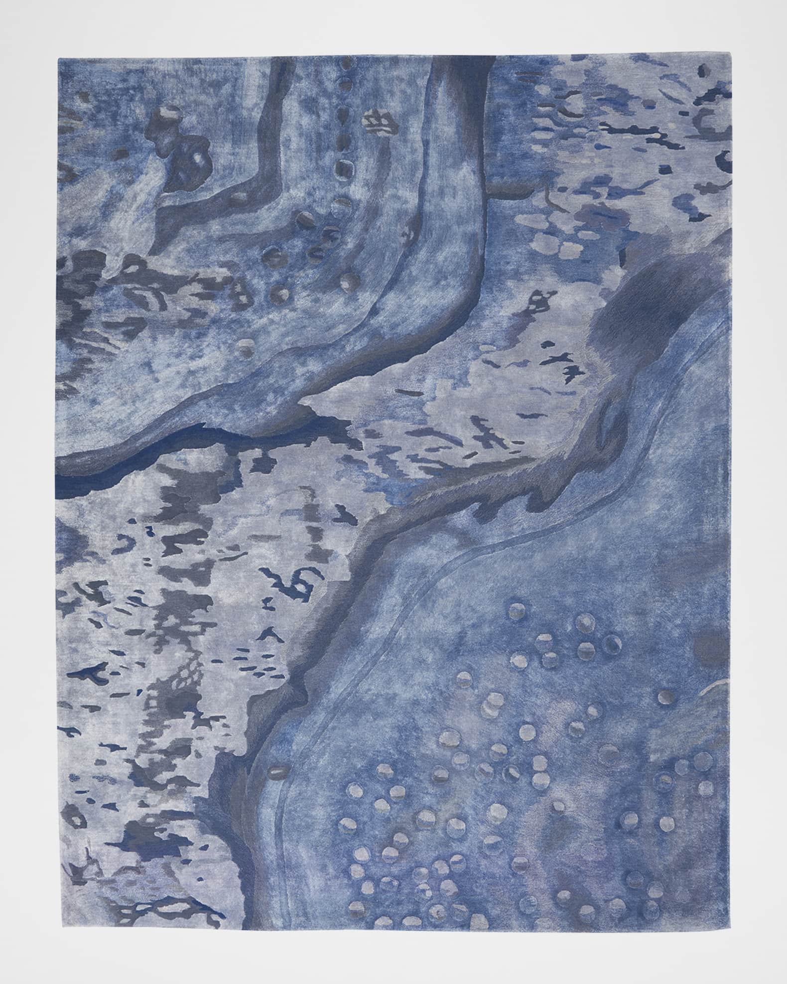 Nourison Prismatic Blue Hand-Tufted Rug, 4' x 6' | Horchow