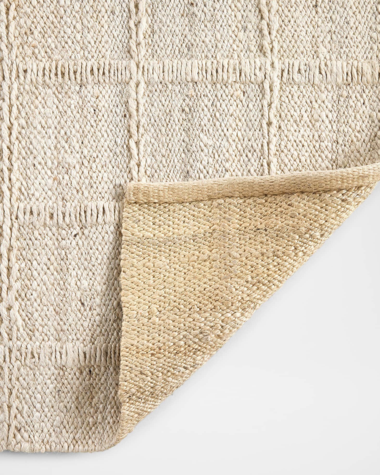 Four Hands Grid Hand-Woven Jute Rug, 8' x 10' | Horchow