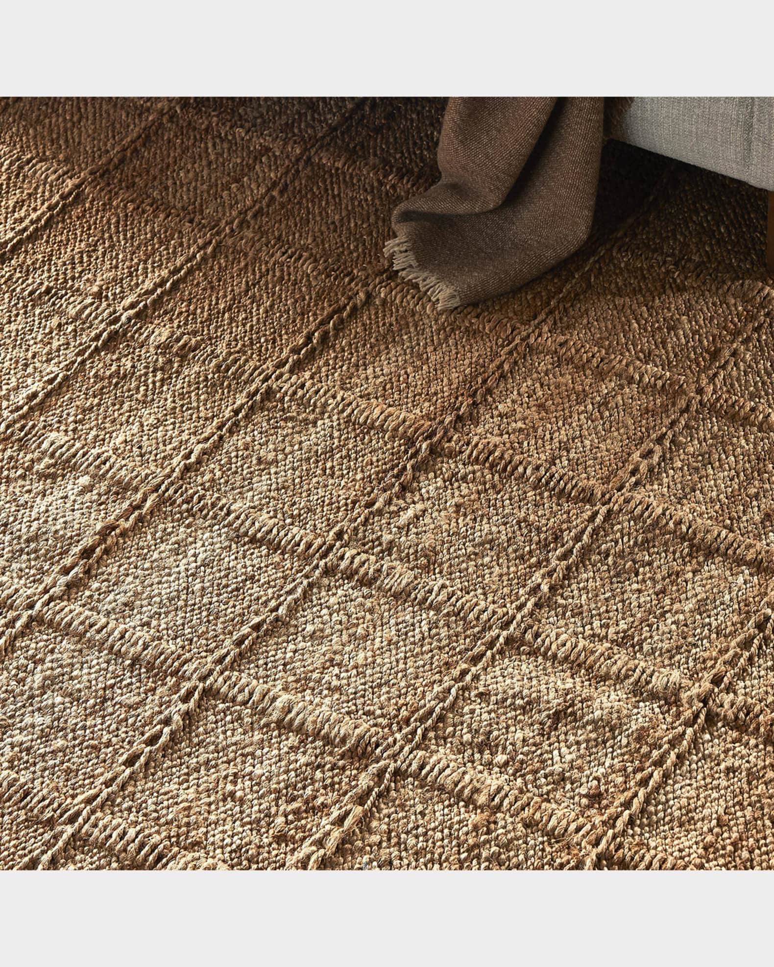 Four Hands Grid Hand-Woven Jute Rug, 9' x 12' | Horchow