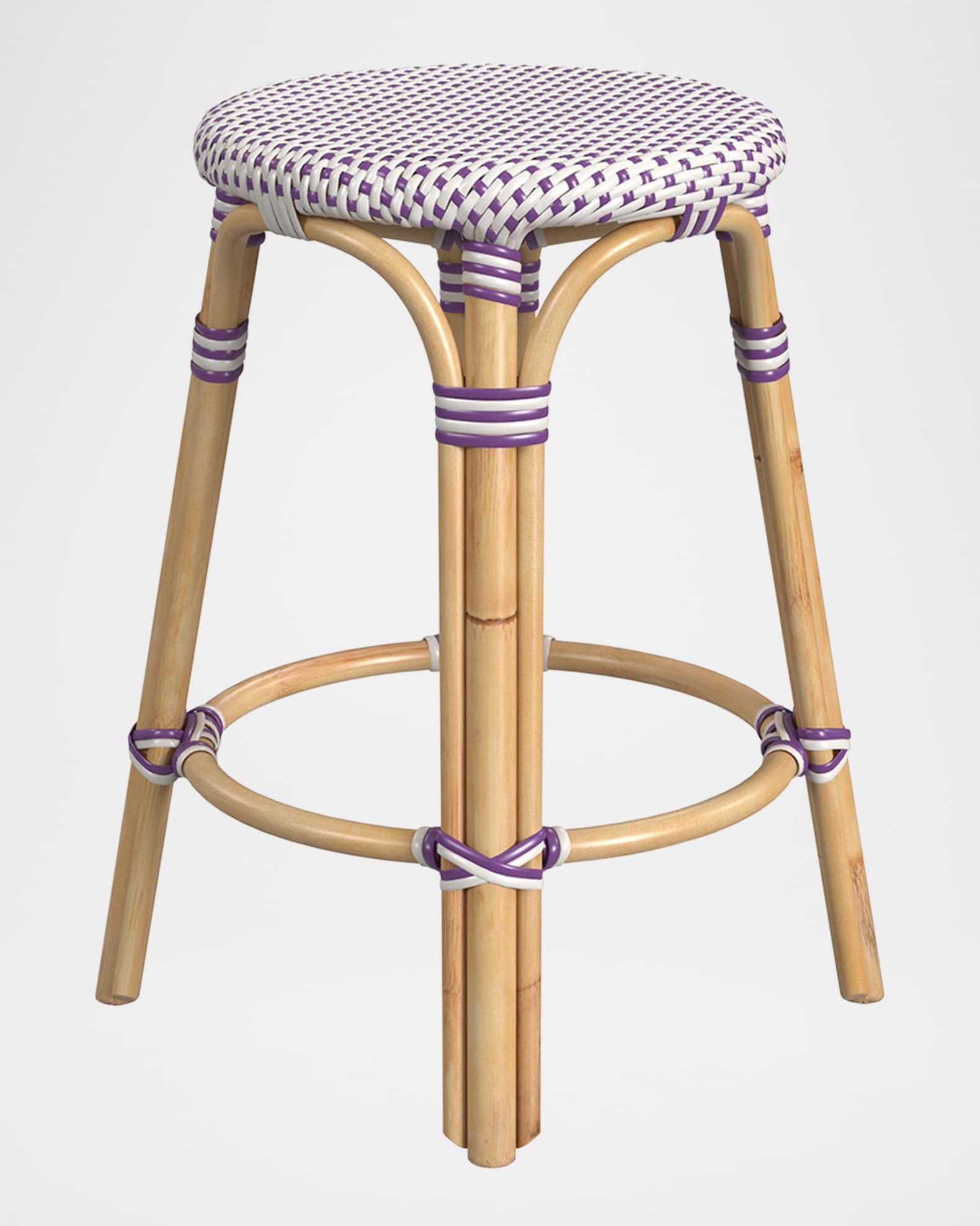 Butler Specialty Co Tobias 24" Rattan Counter Stool | Horchow