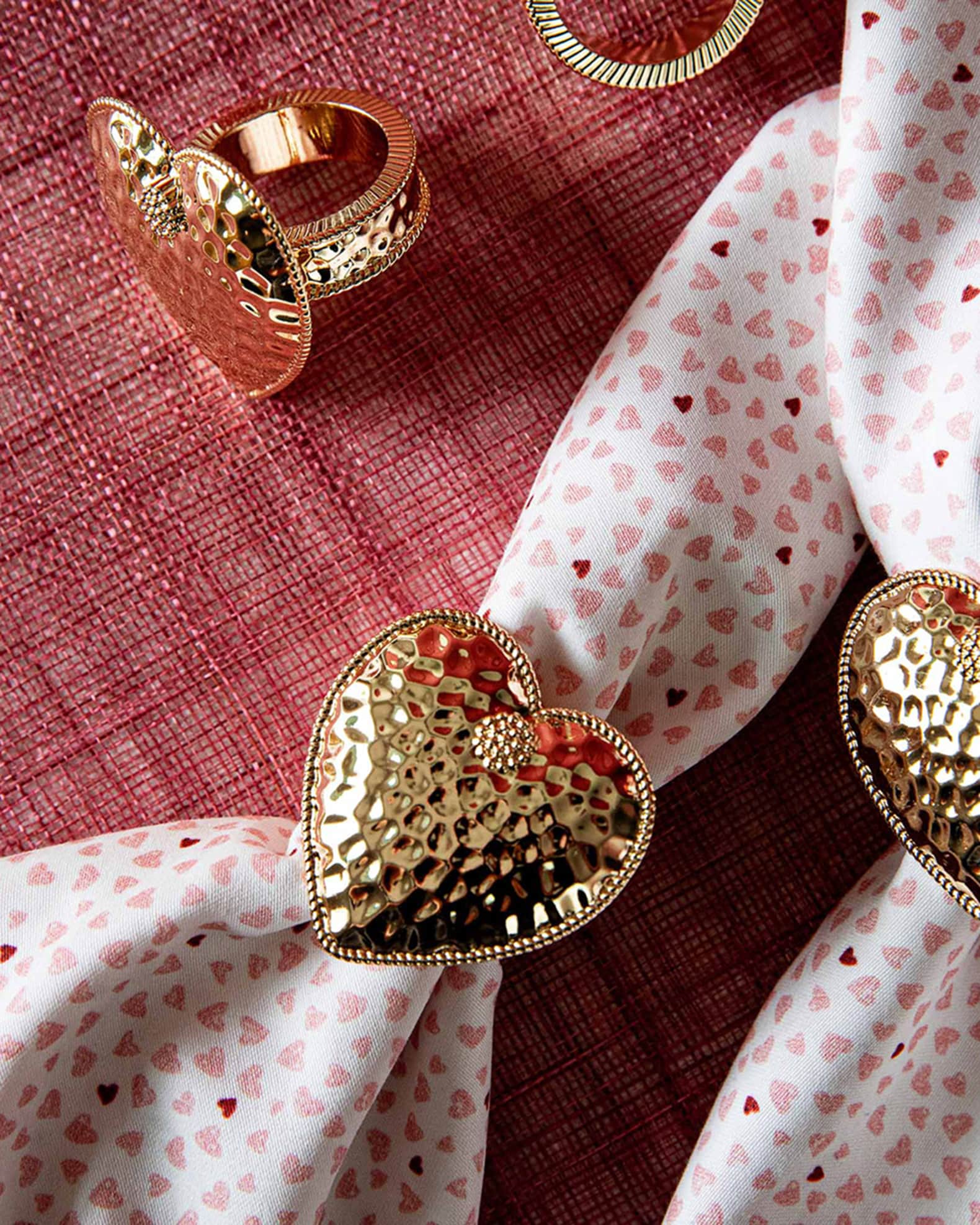 Juliska Berry & Thread Heart Napkin Rings, Set of 4 | Horchow