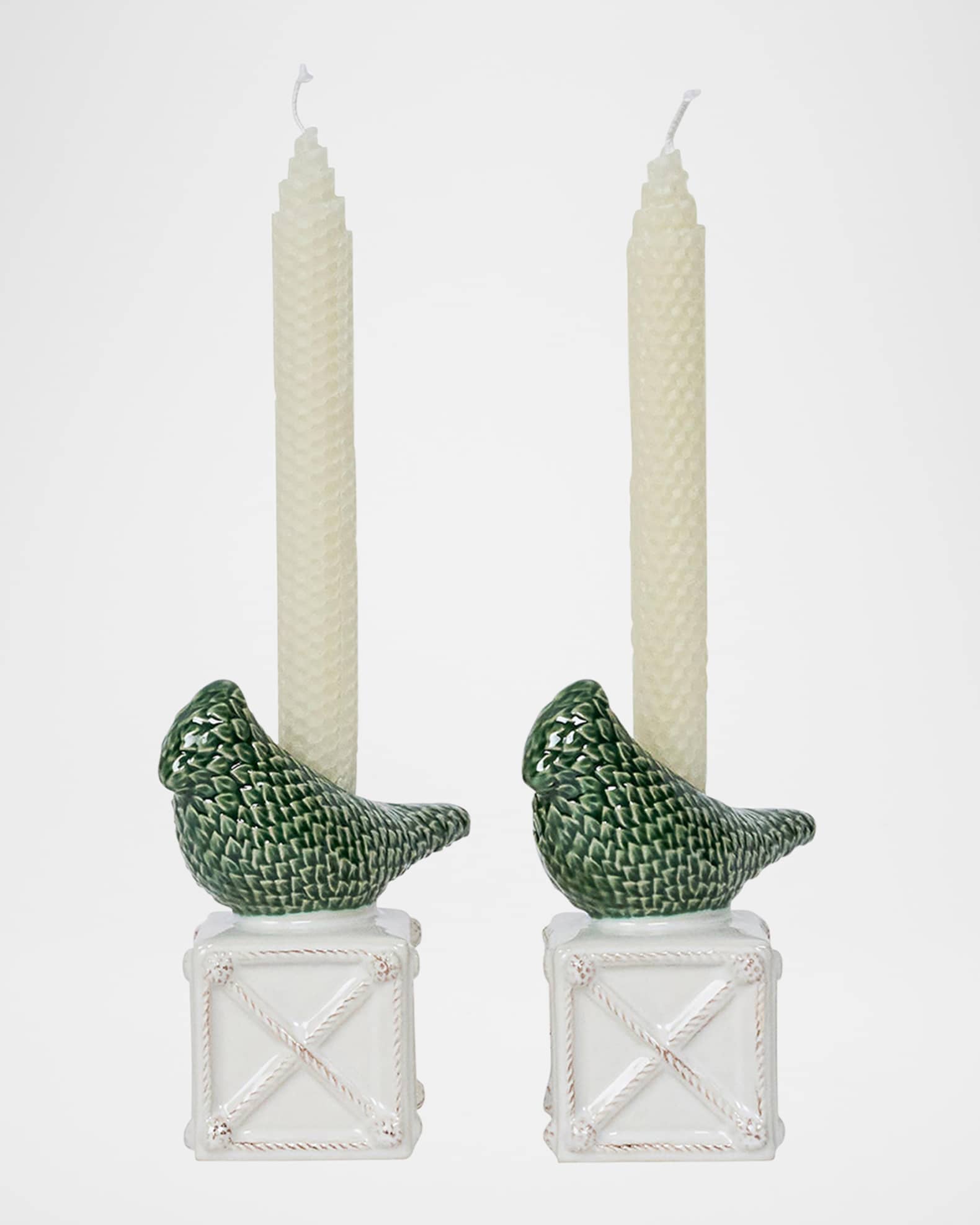 Juliska Berry & Thread Bird Topiary Candlesticks, Set of 2 | Horchow