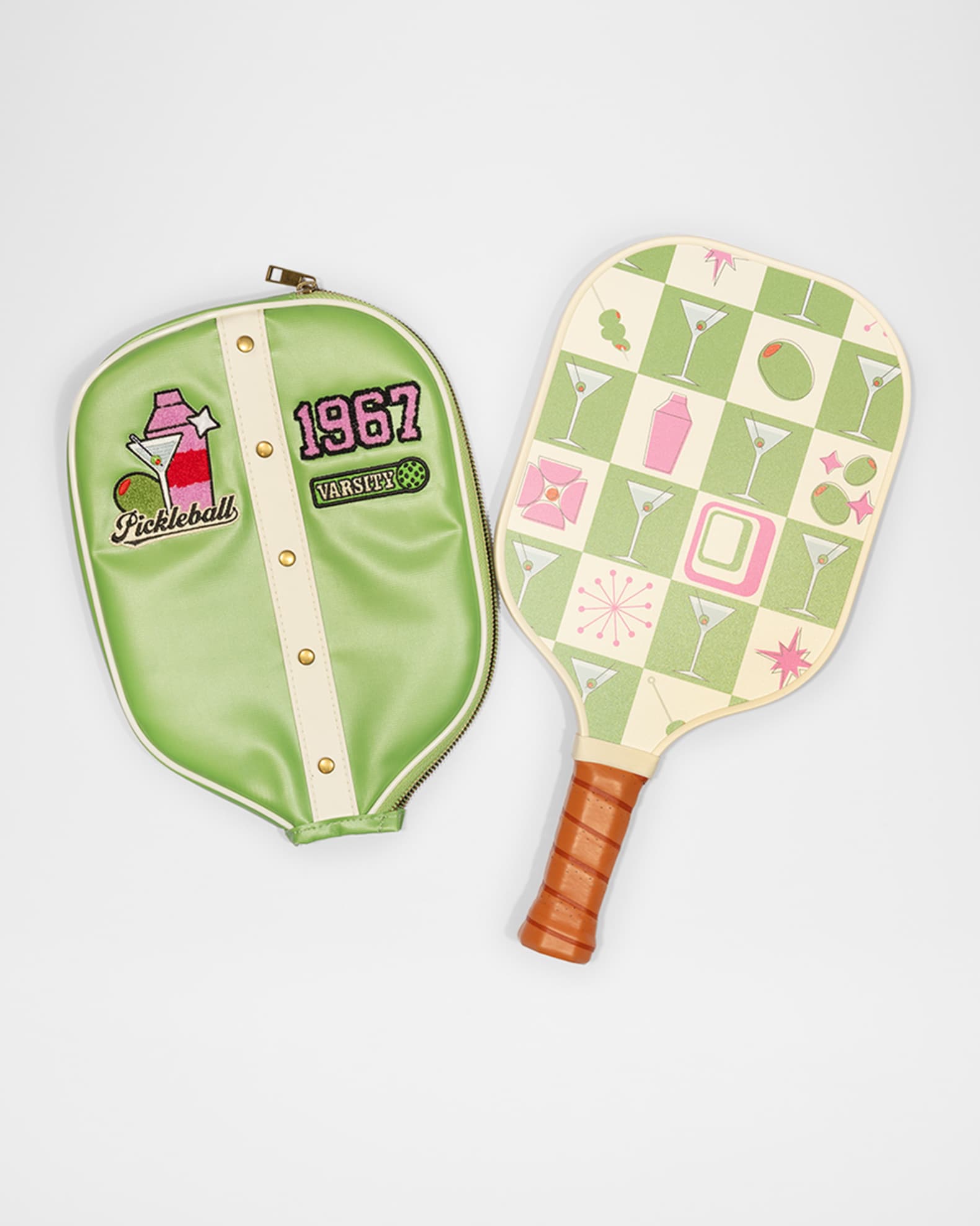 Sainty + Eric Retro Pickleball Set | Horchow