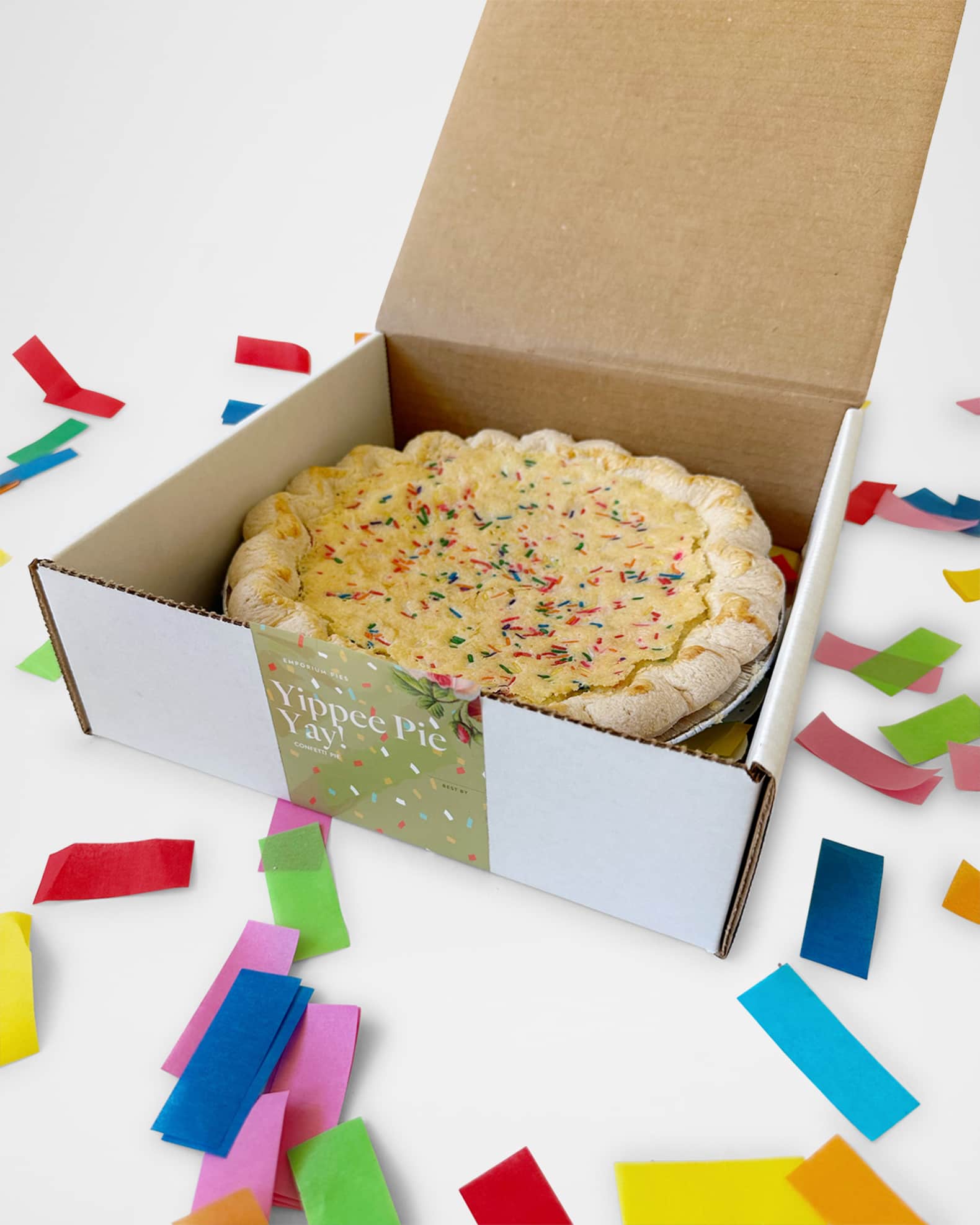 Emporium Pies Yippee Pie Yay Confetti Chess Pie, Serves 8-10 | Horchow