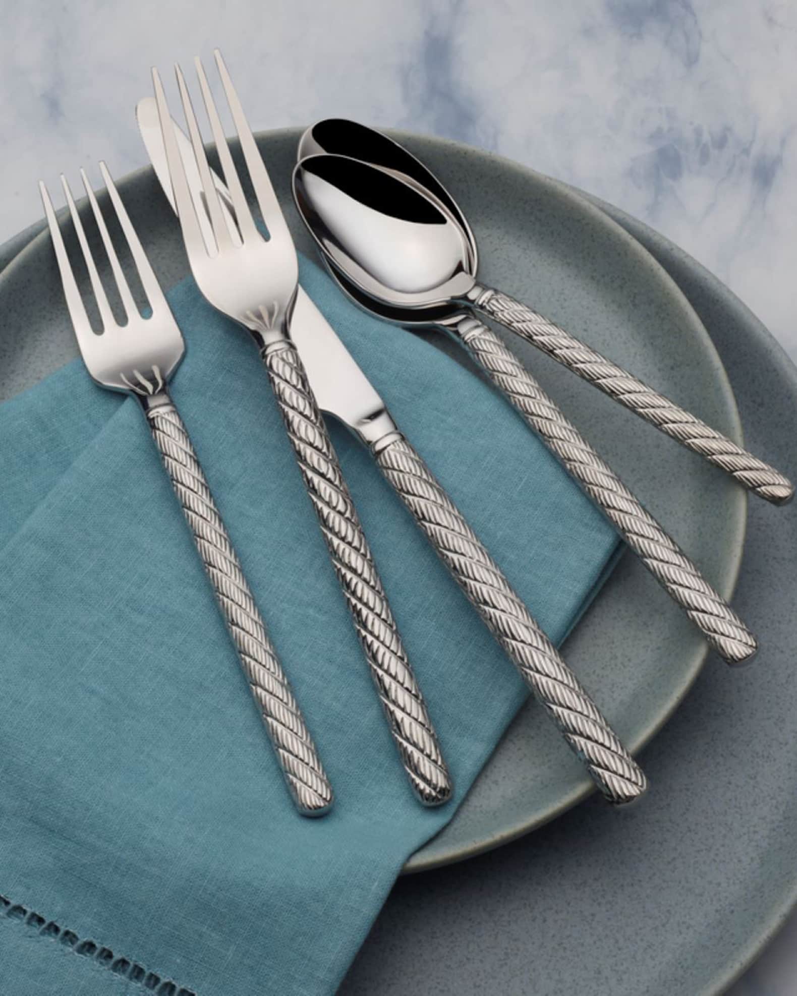 Wallace Silversmiths Neptune 20-Piece Flatware Set, Service for 4 | Horchow