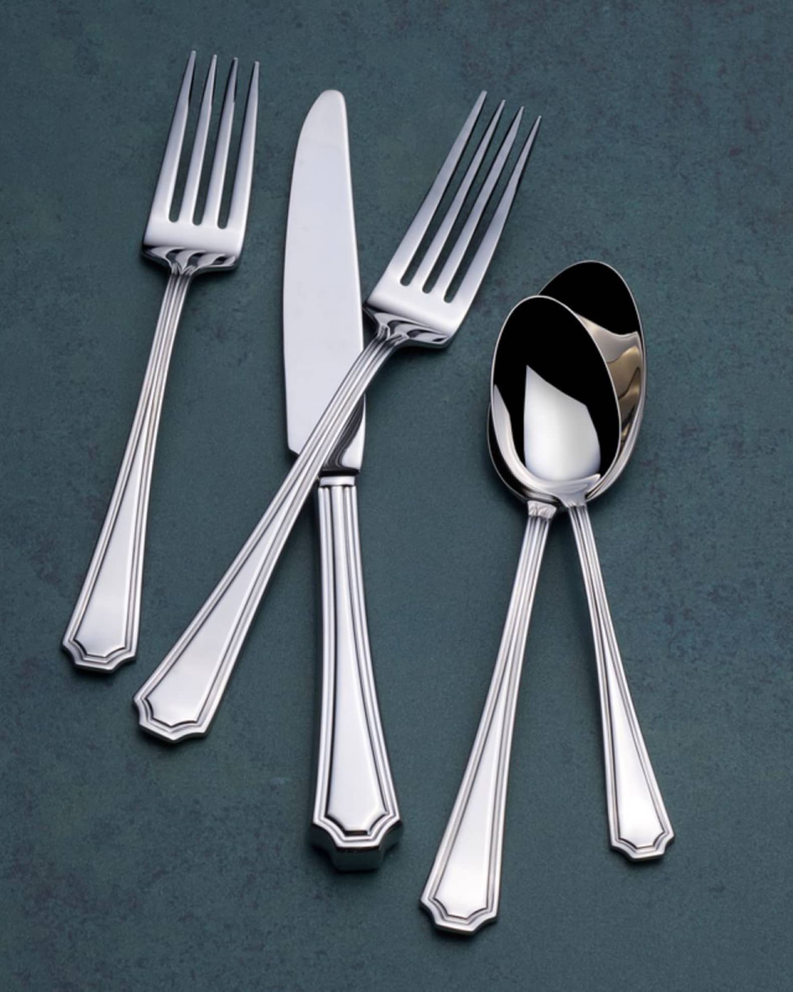 Wallace Silversmiths Audra 20-Piece Flatware Set, Service for 4 | Horchow