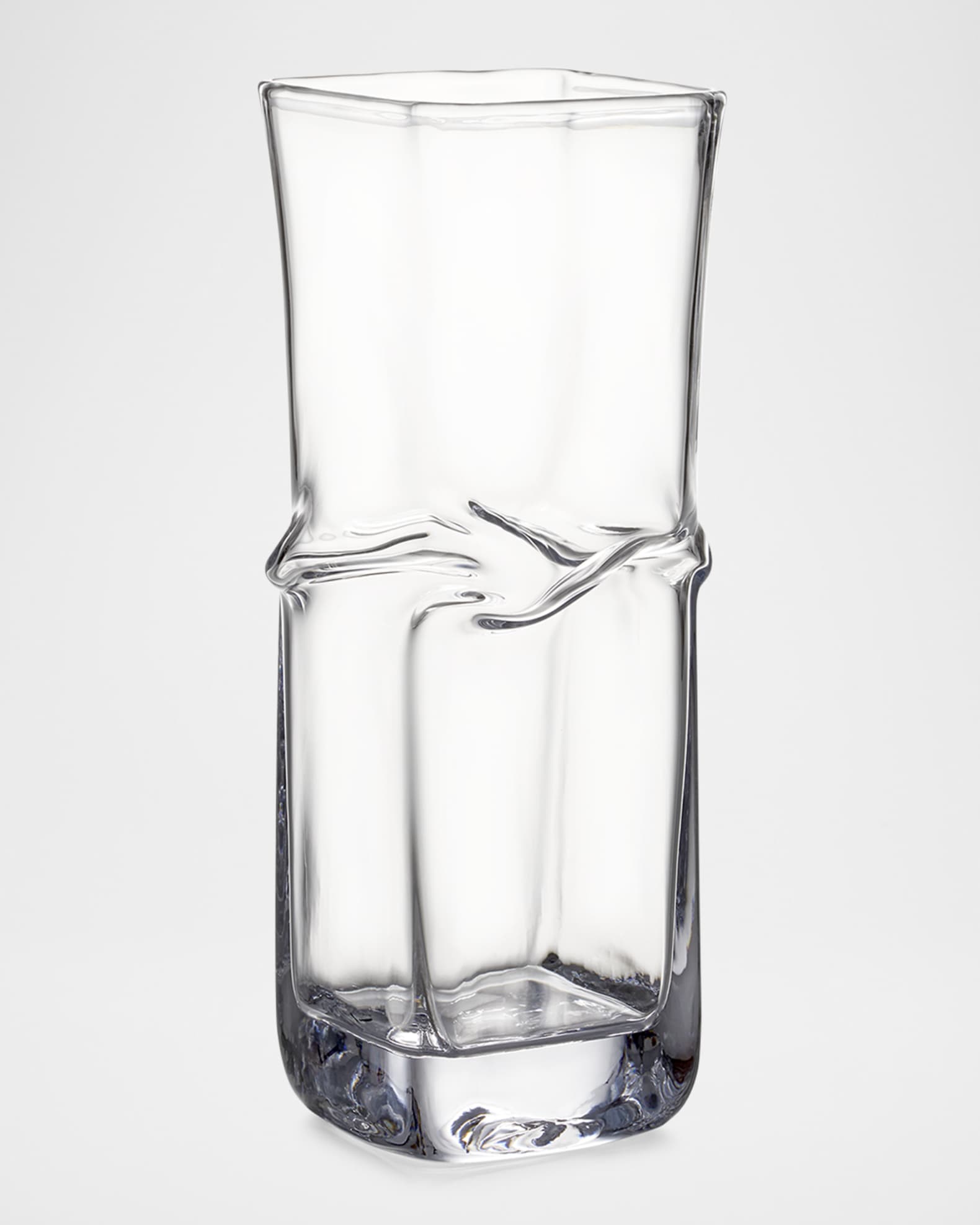 Simon Pearce Woodbury Large Twist Vase, 13.5" | Horchow