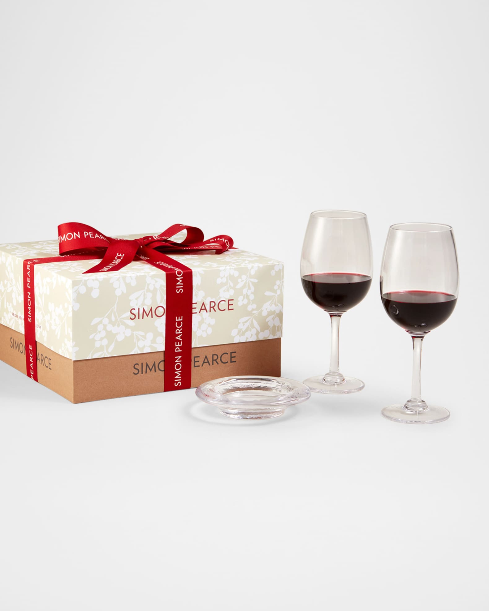 Simon Pearce Woodstock Red Wine Gift Set | Horchow