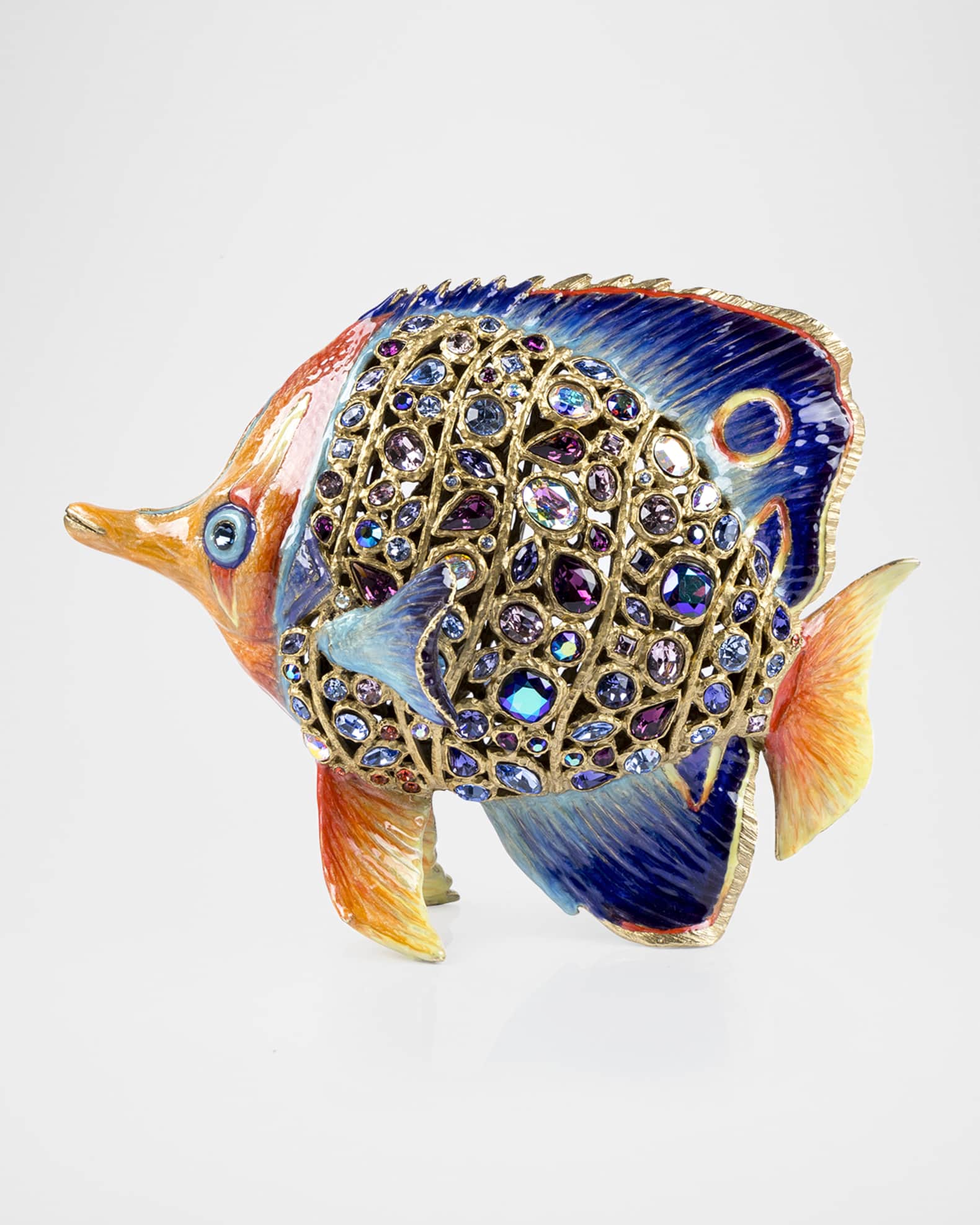 Jay Strongwater Westin Butterfly Fish Figurine | Horchow