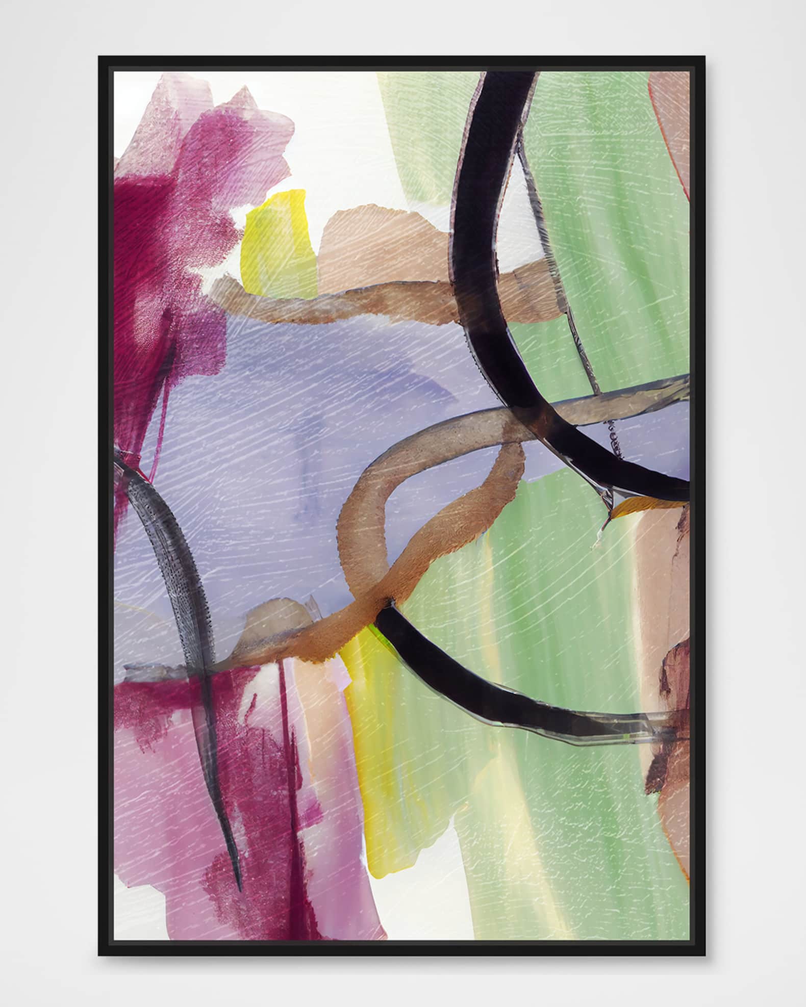 The Oliver Gal Artist Co. "Basini 1" Framed Giclee | Horchow