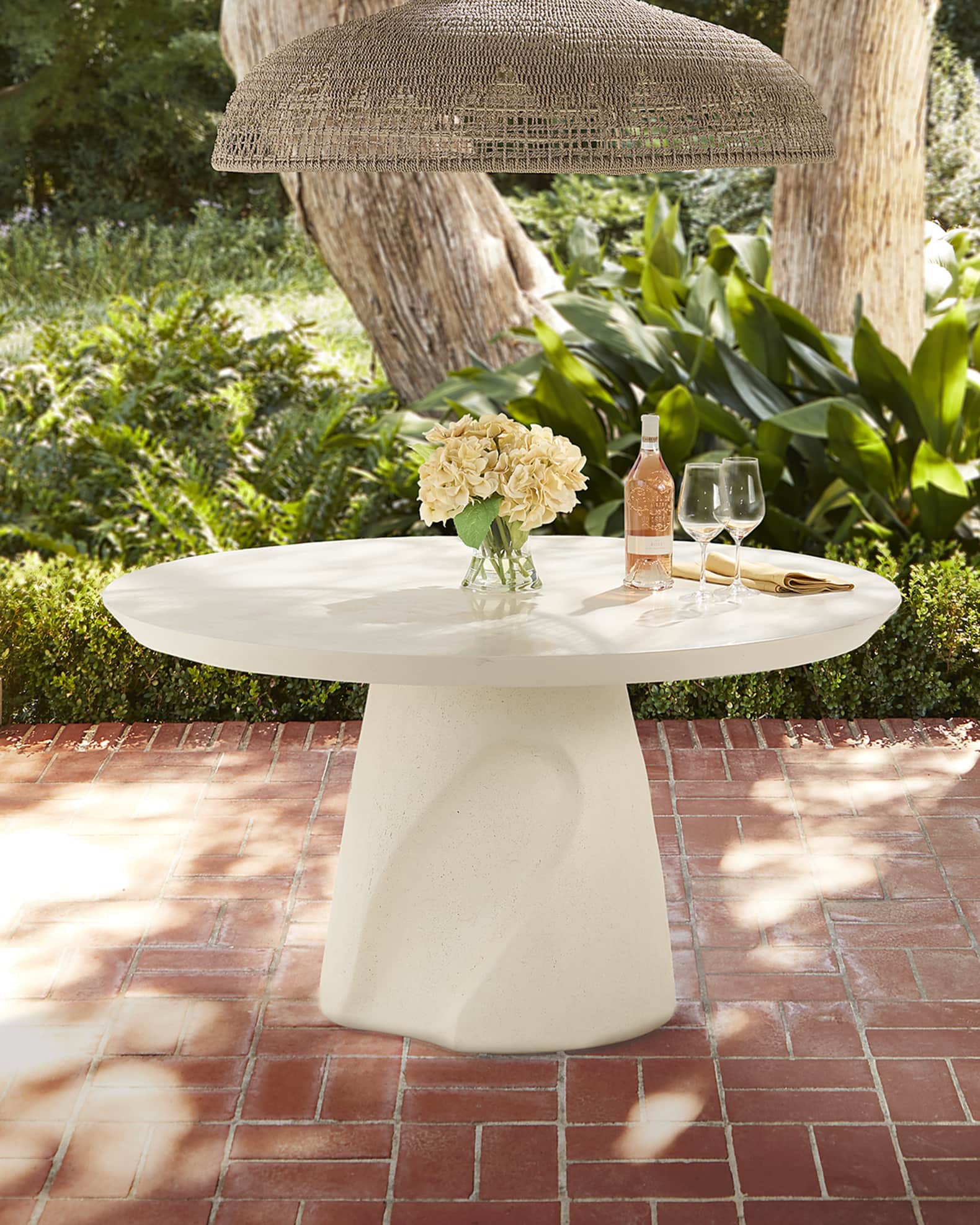 Palecek Fraser Outdoor Dining Table | Horchow