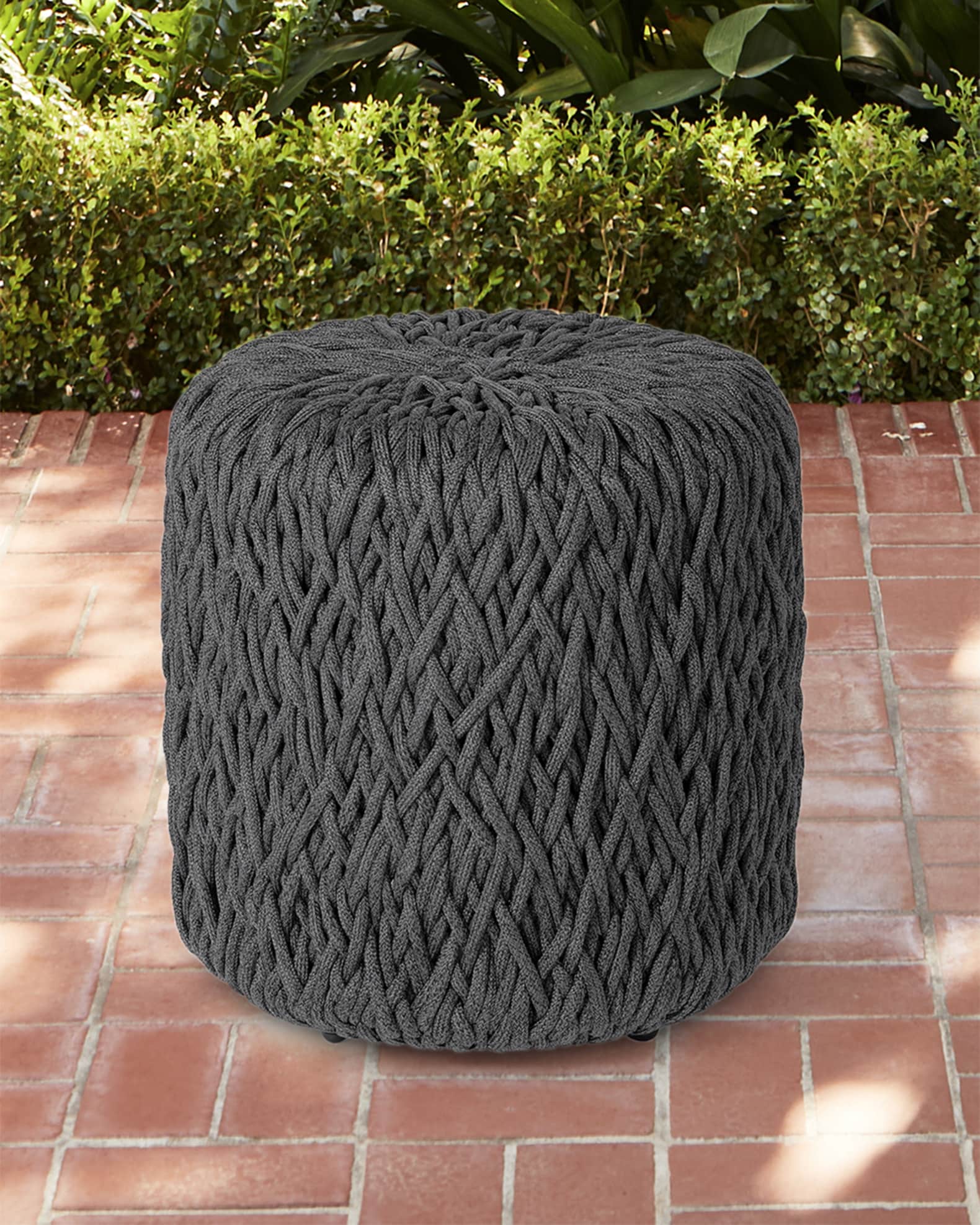 Palecek Carter Outdoor Hassock | Horchow