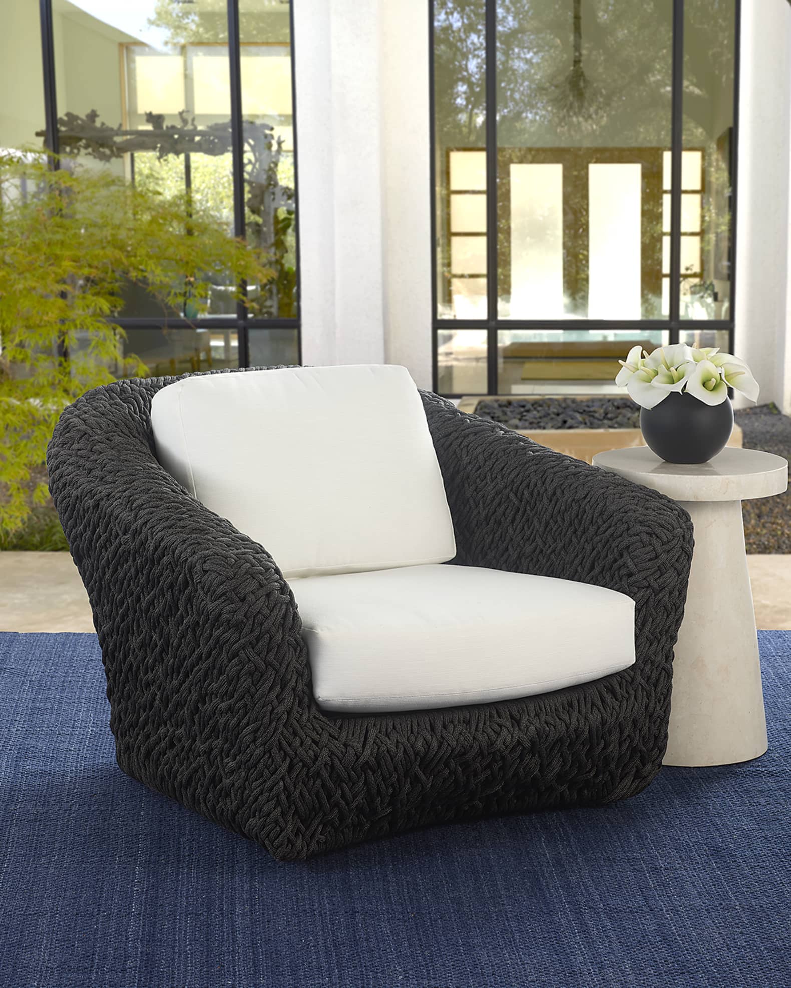 Palecek Carter Outdoor Swivel Lounge Chair | Horchow